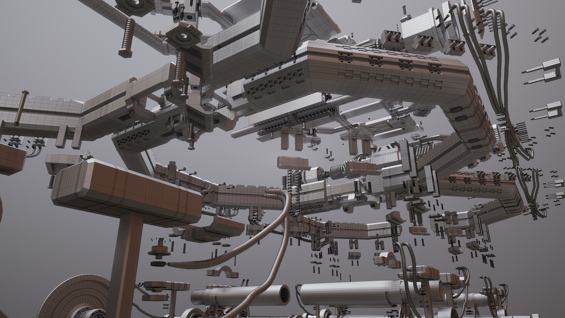 Martin Phillip - Futuristic Train Bogie