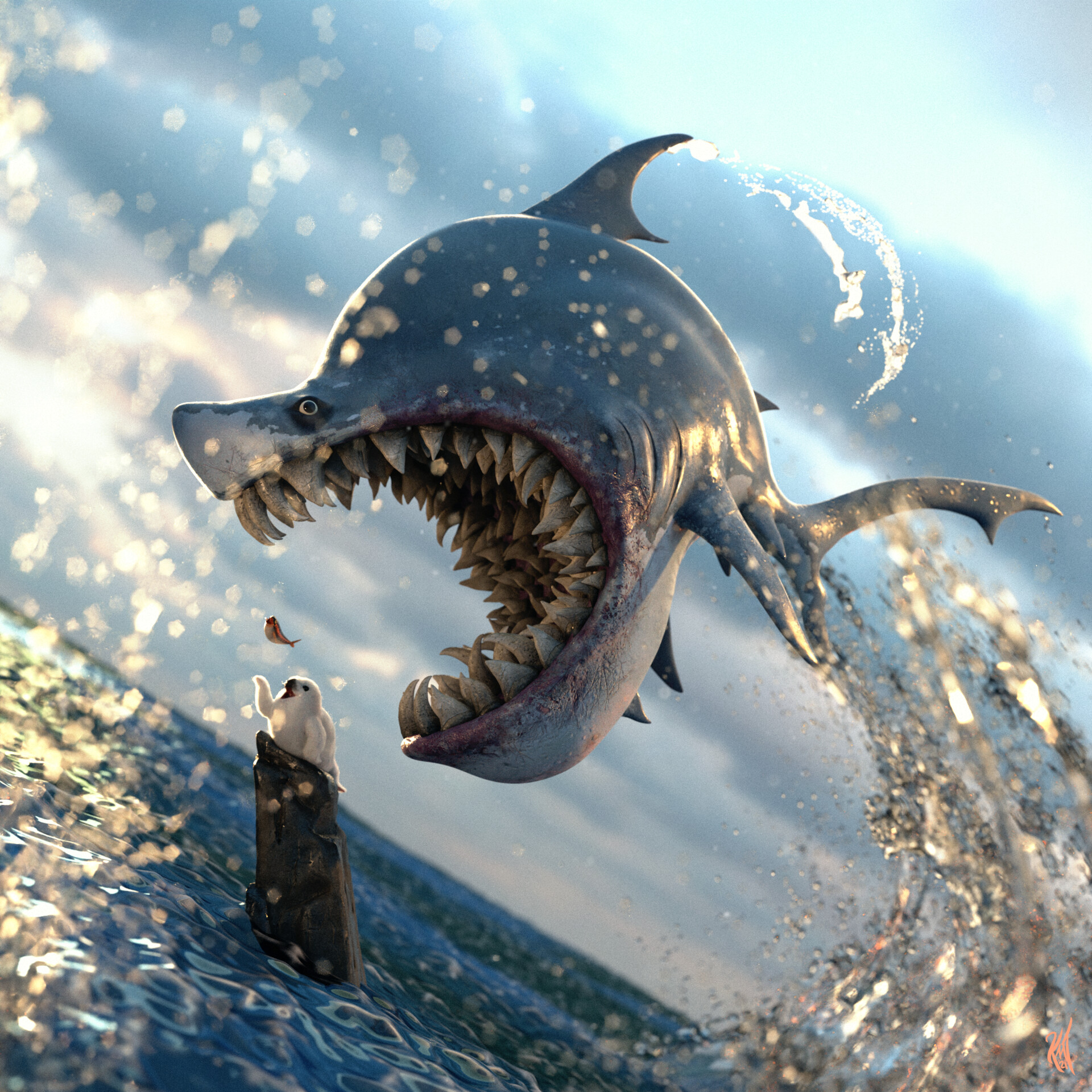 ArtStation - Shark!