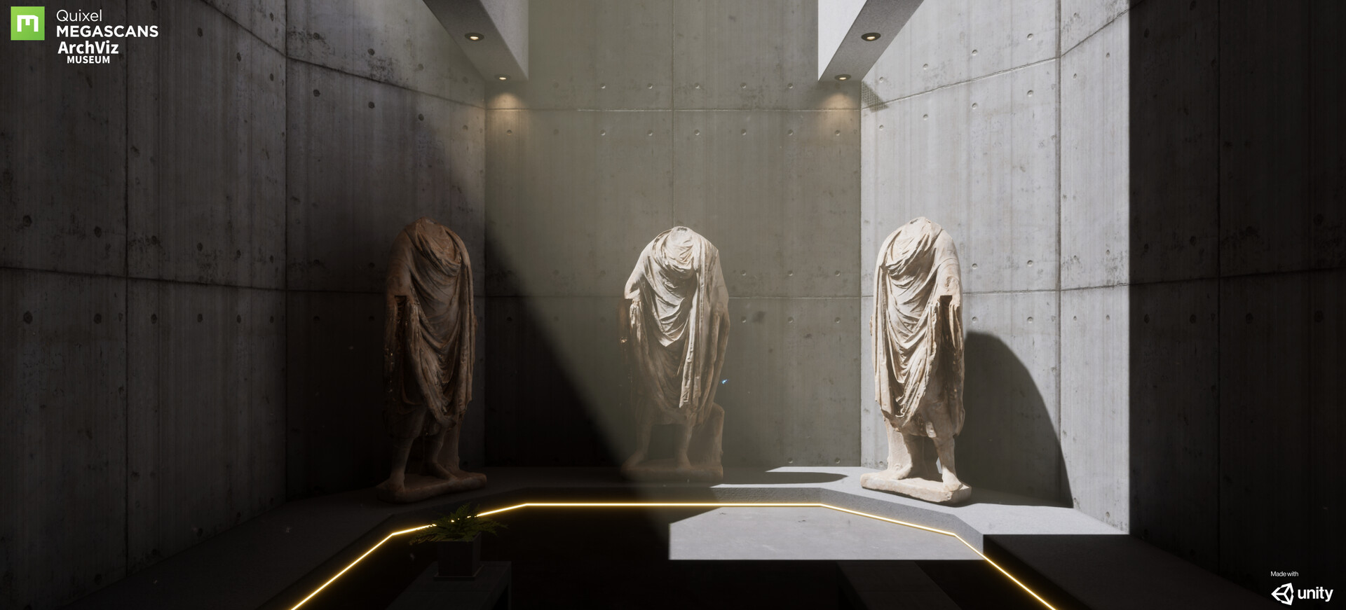 ArtStation - ArchViz Museum Unity HDRP Work