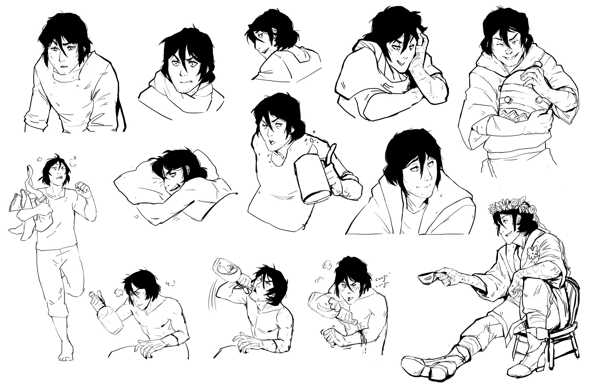 ArtStation - Character Reference Sheet: Kane