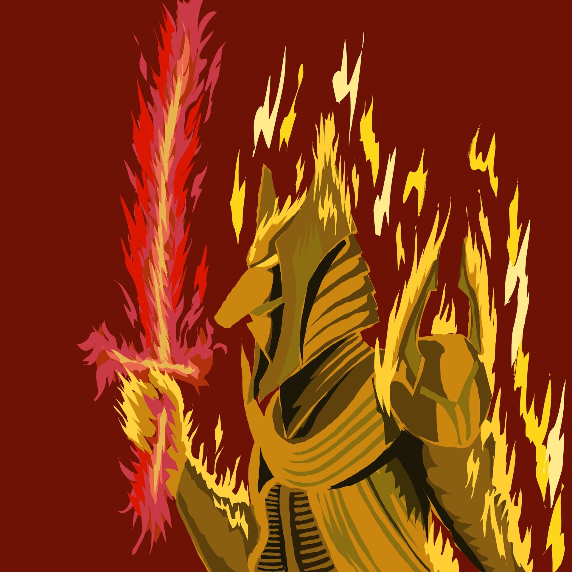 ArtStation - My Solar Warlock from Destiny 2