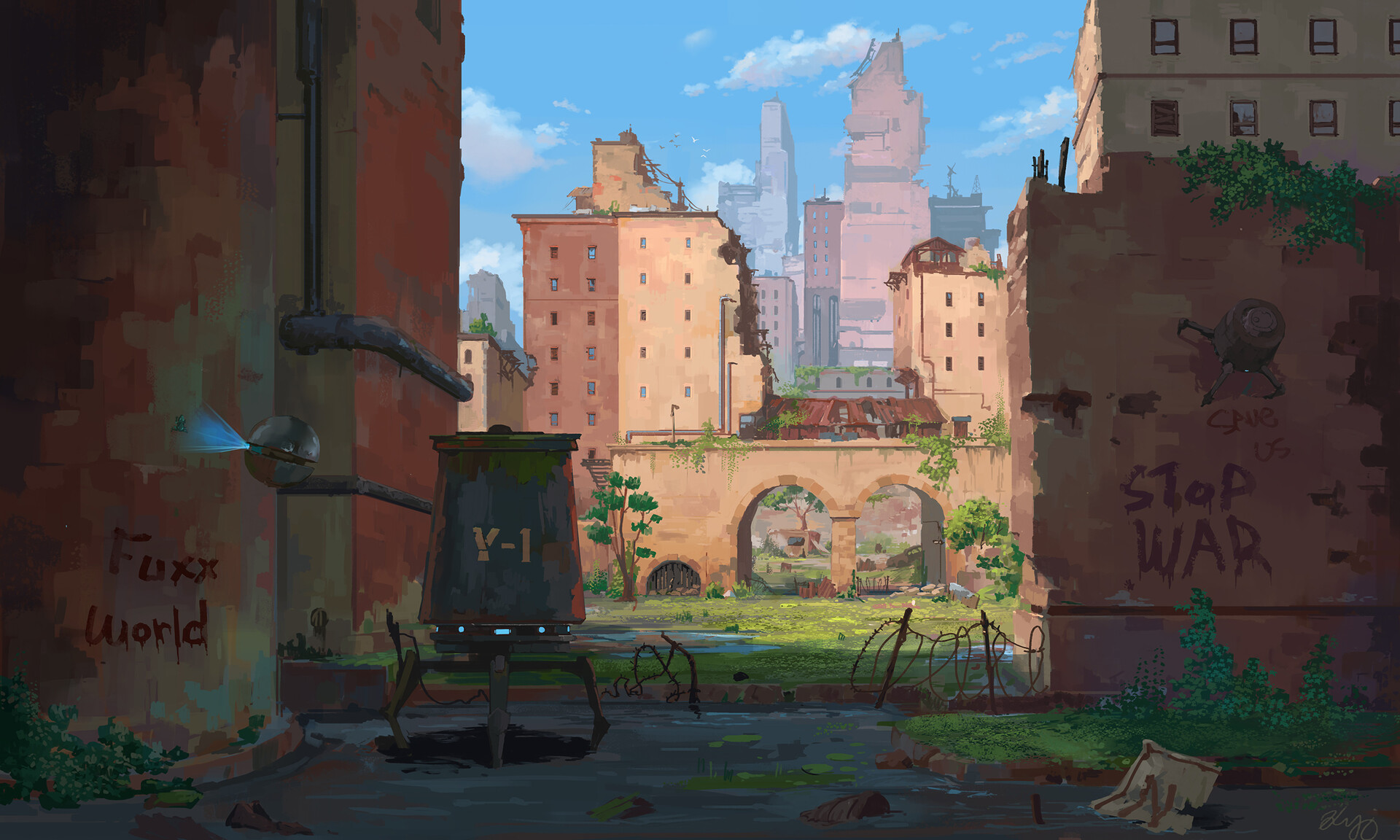 ArtStation - after the war