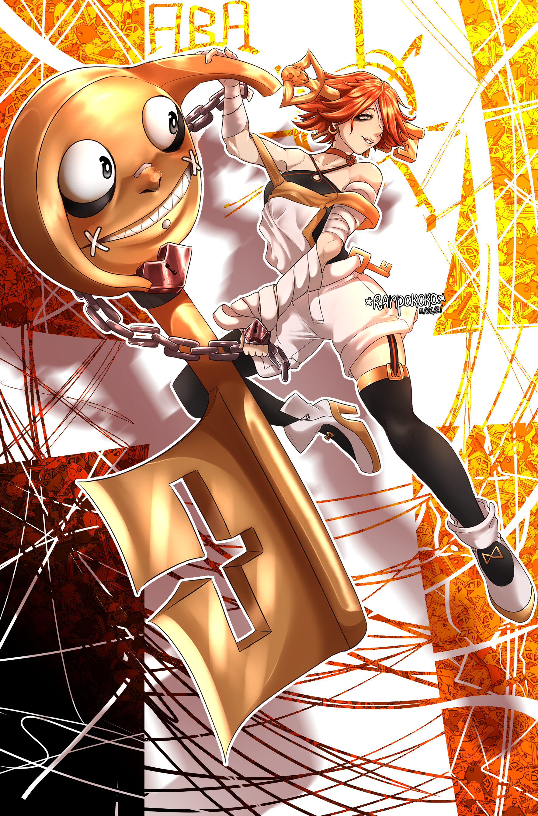 ArtStation - A.B.A & Paracelsus 🗝️ Guilty Gear Strive character concept