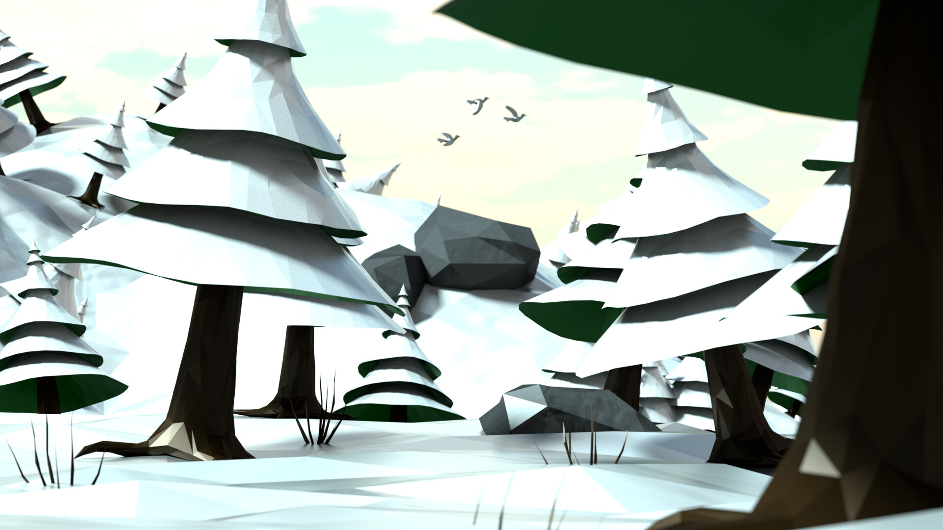 ArtStation - Flat Winter