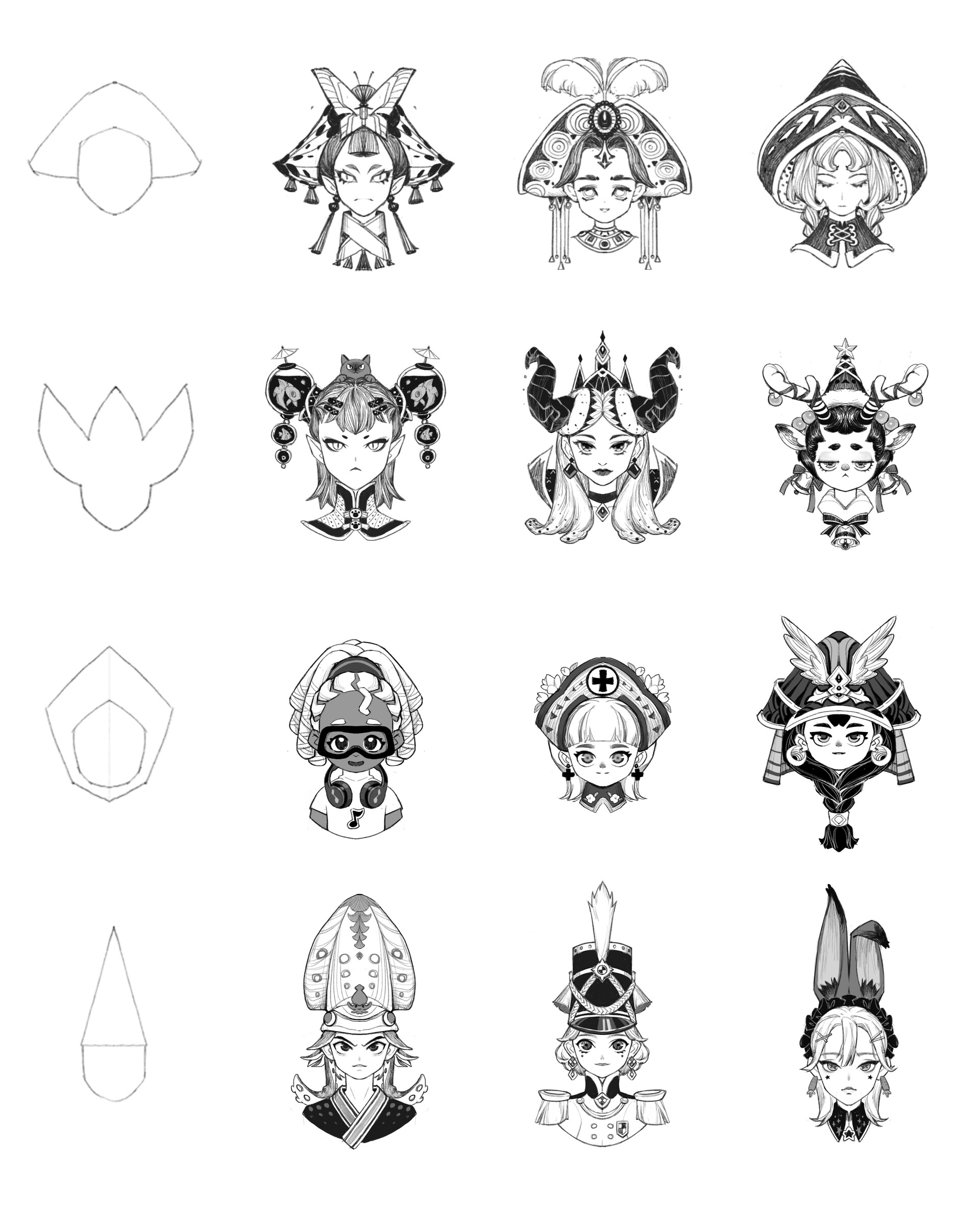 ArtStation - Character head design