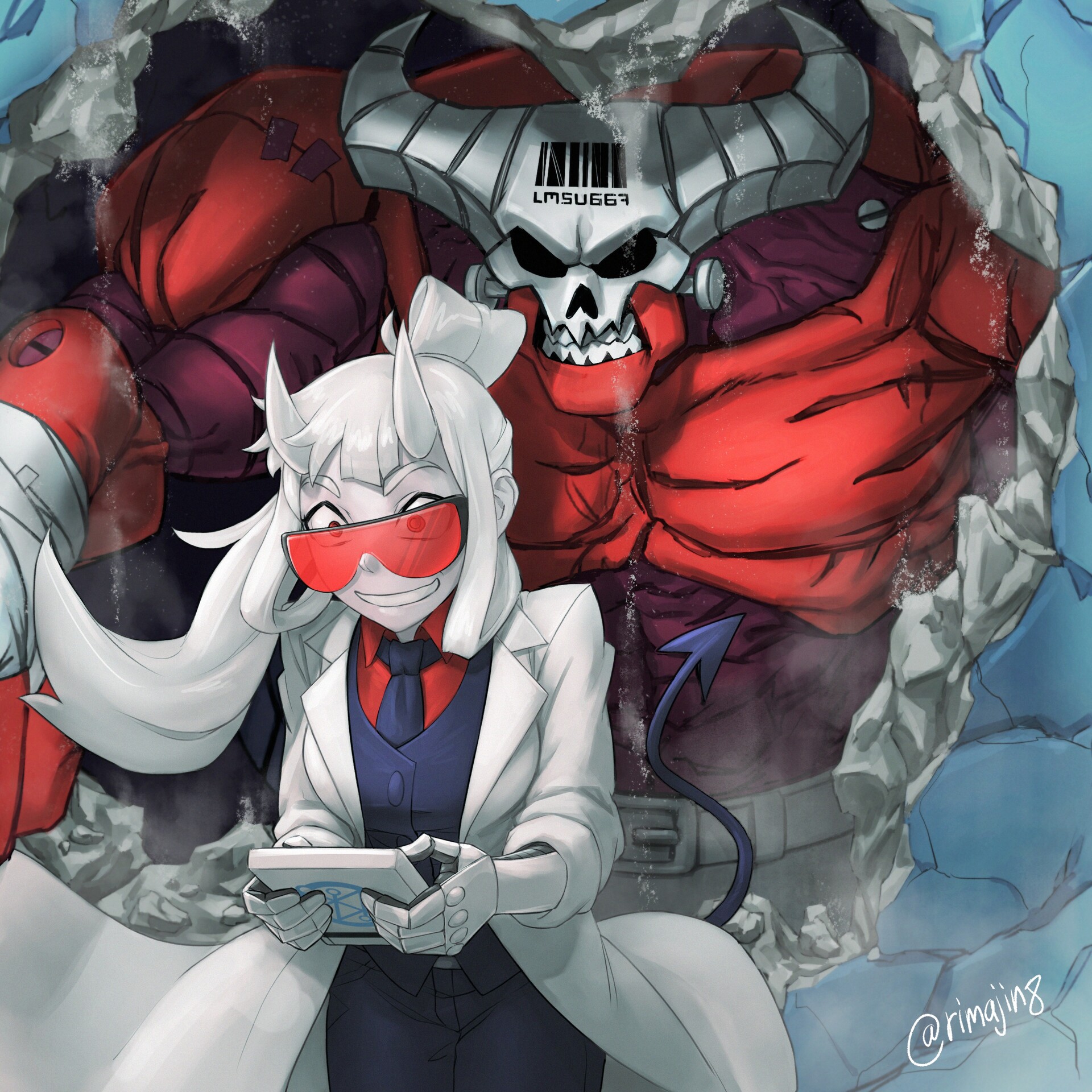 ArtStation - Helltaker fanart