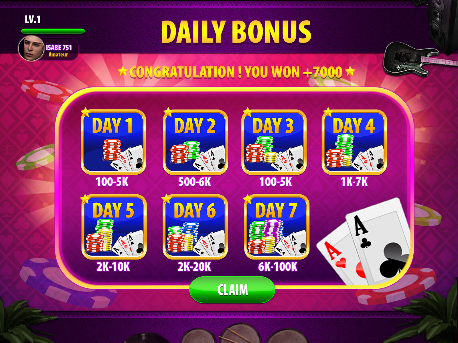 Munmun khurana - POKER _UI #UImodificaton#creativeuicration