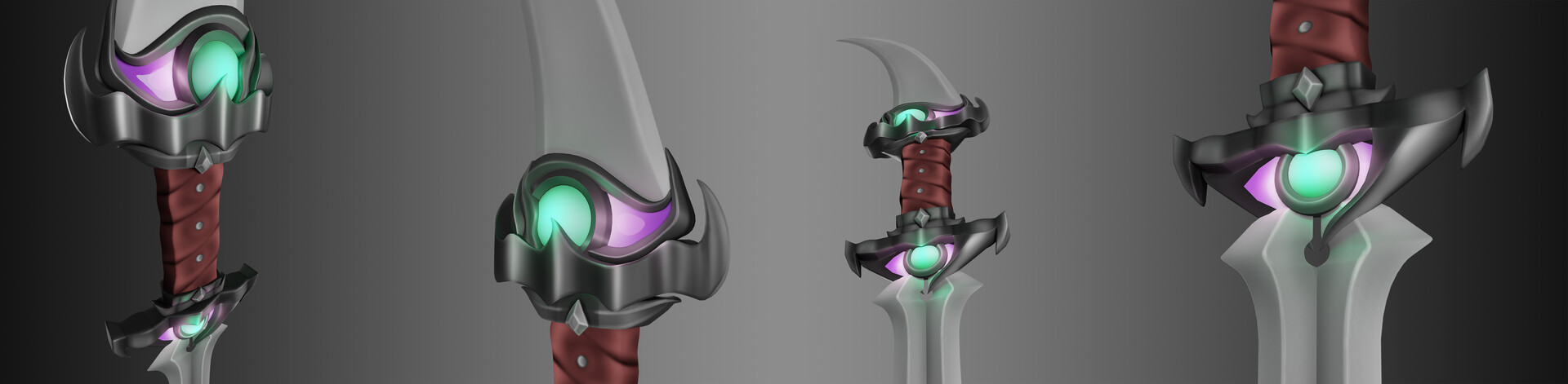 ArtStation - Dragon Blade Model