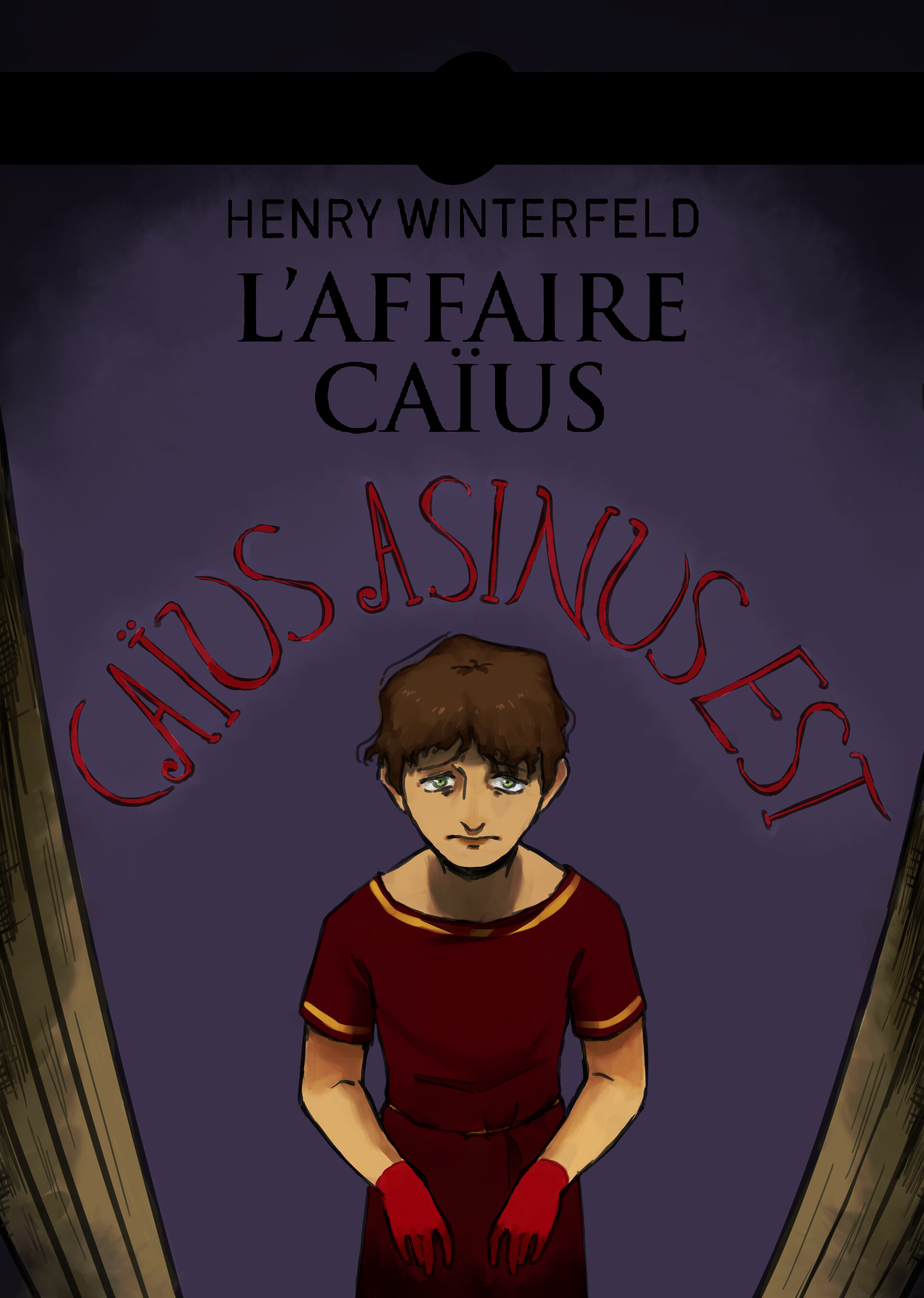 ArtStation - Illustrations on the book "L'affaire Caïus"