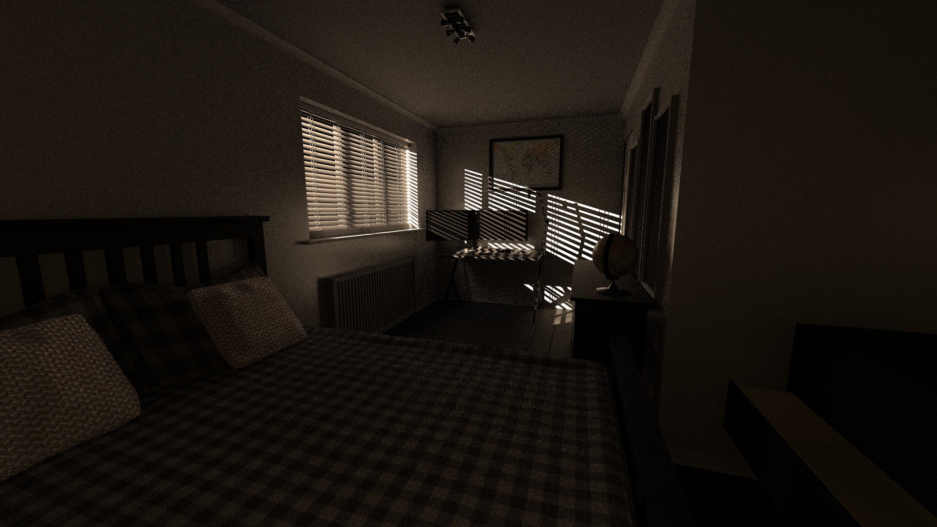 ArtStation - Bedroom Scene - House Project