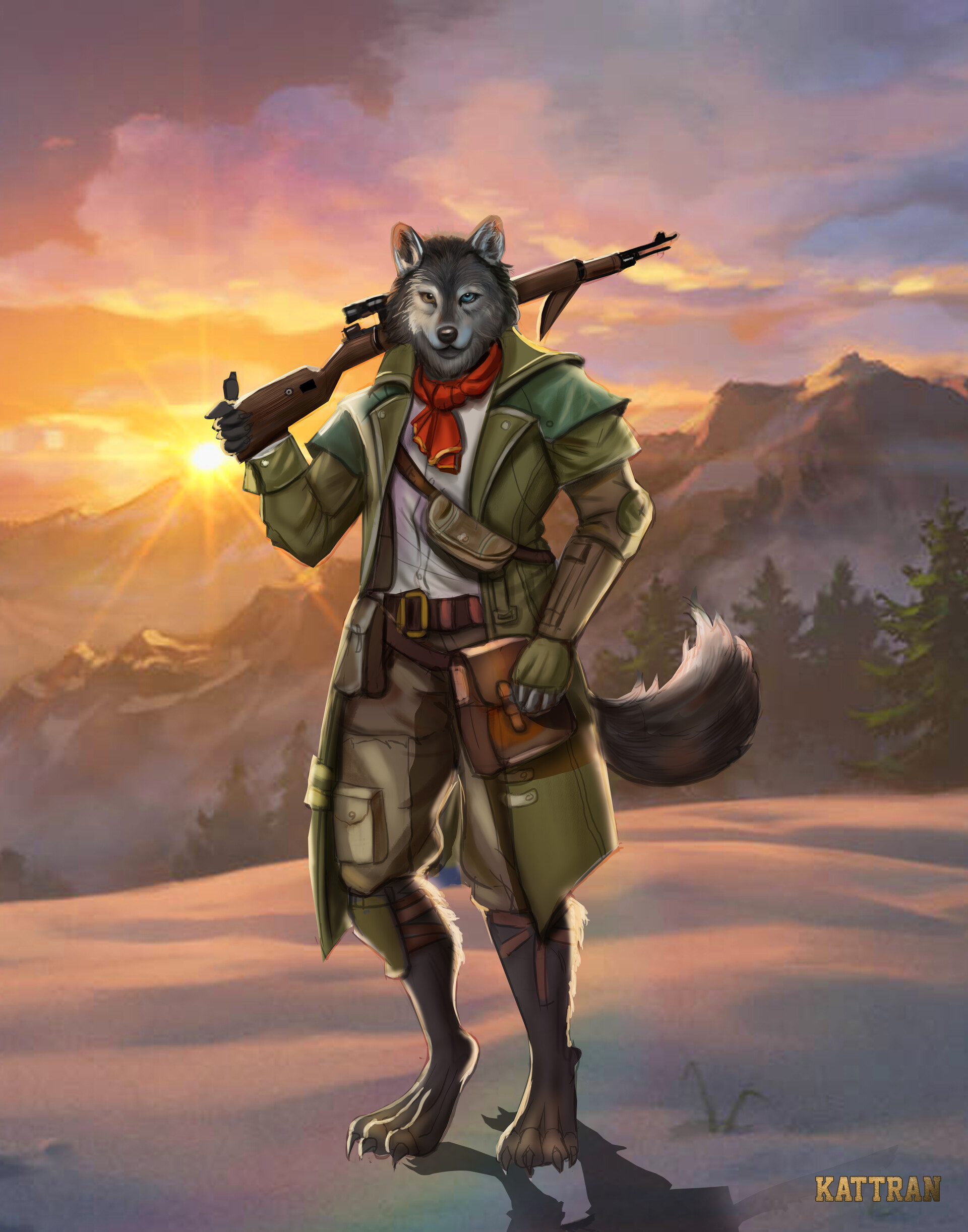 ArtStation - Fury character design