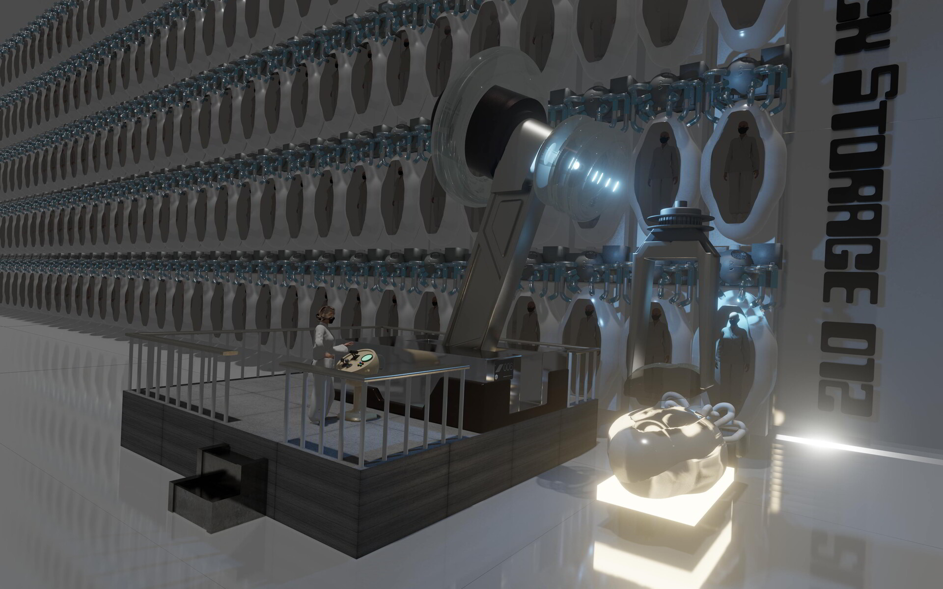 ArtStation - The Statsis Racks