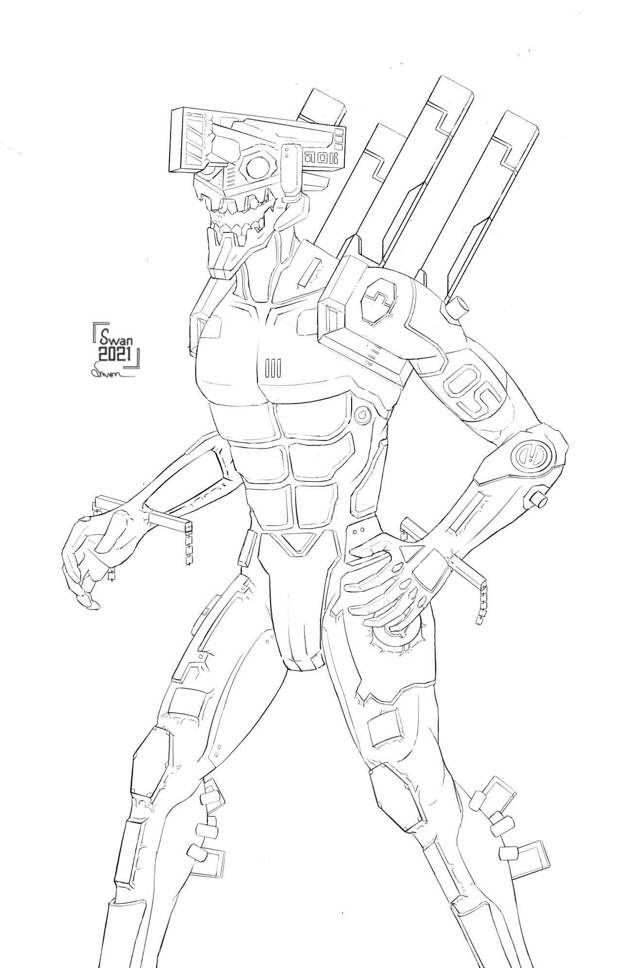 ArtStation - Mecha-in-progress