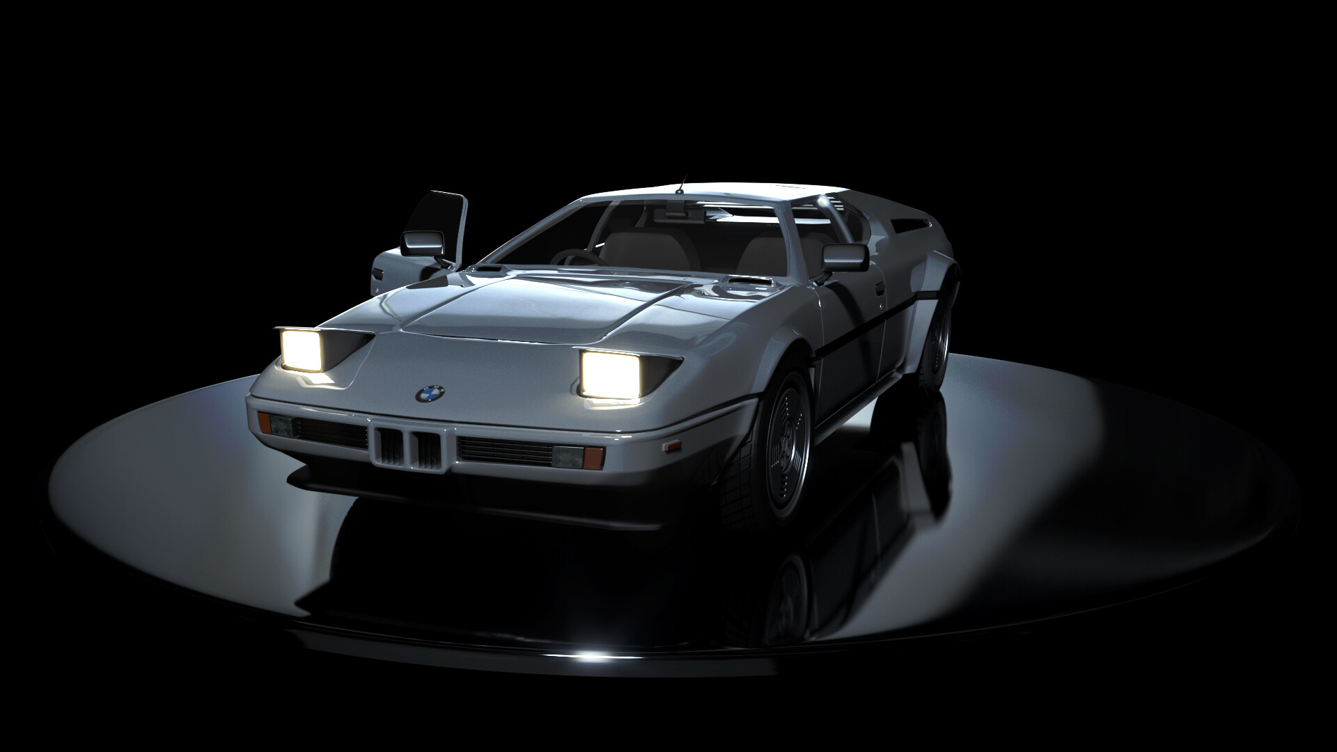 ArtStation - BMW M1: Model E26