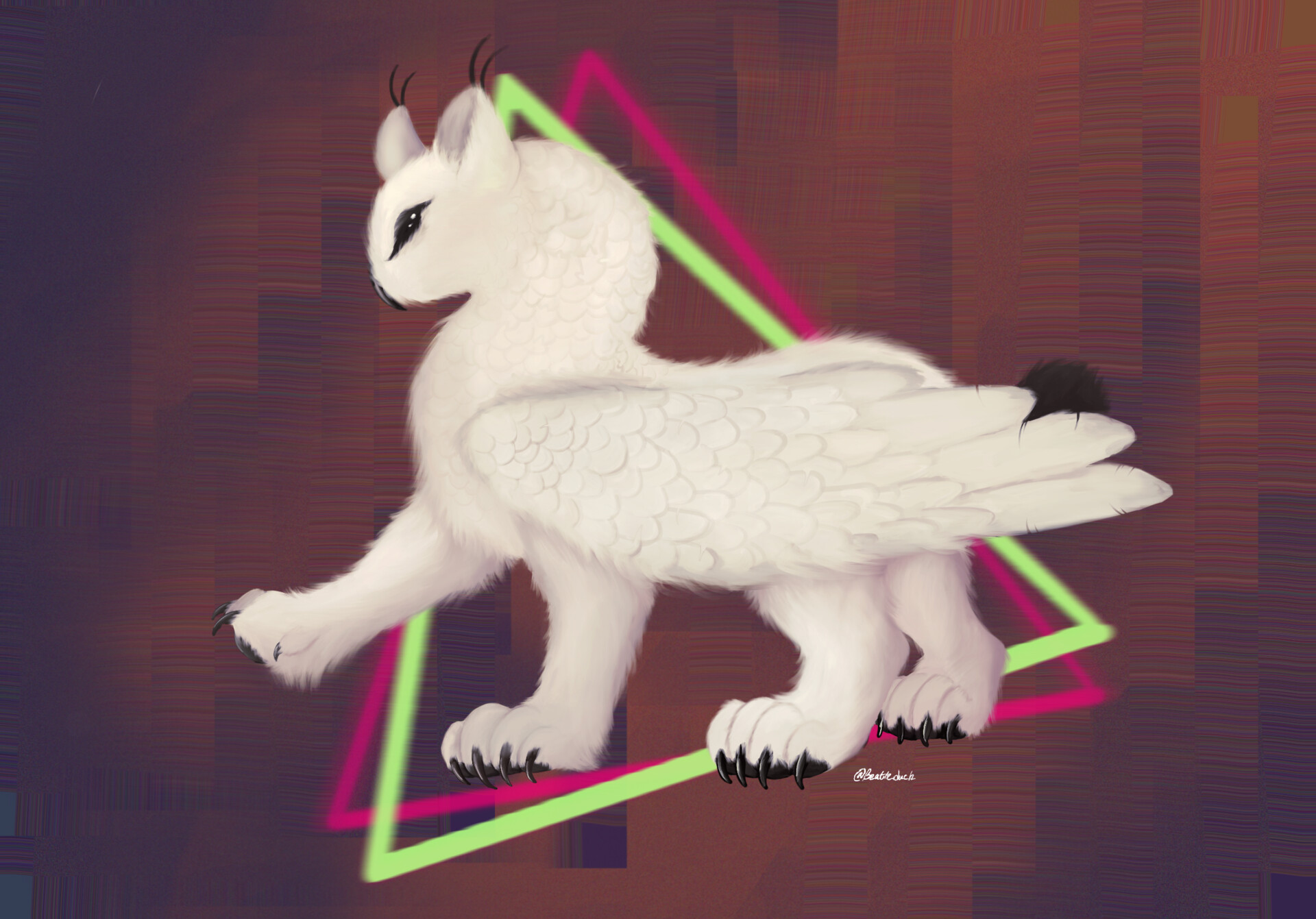 ArtStation - Griffin Character: Tao!