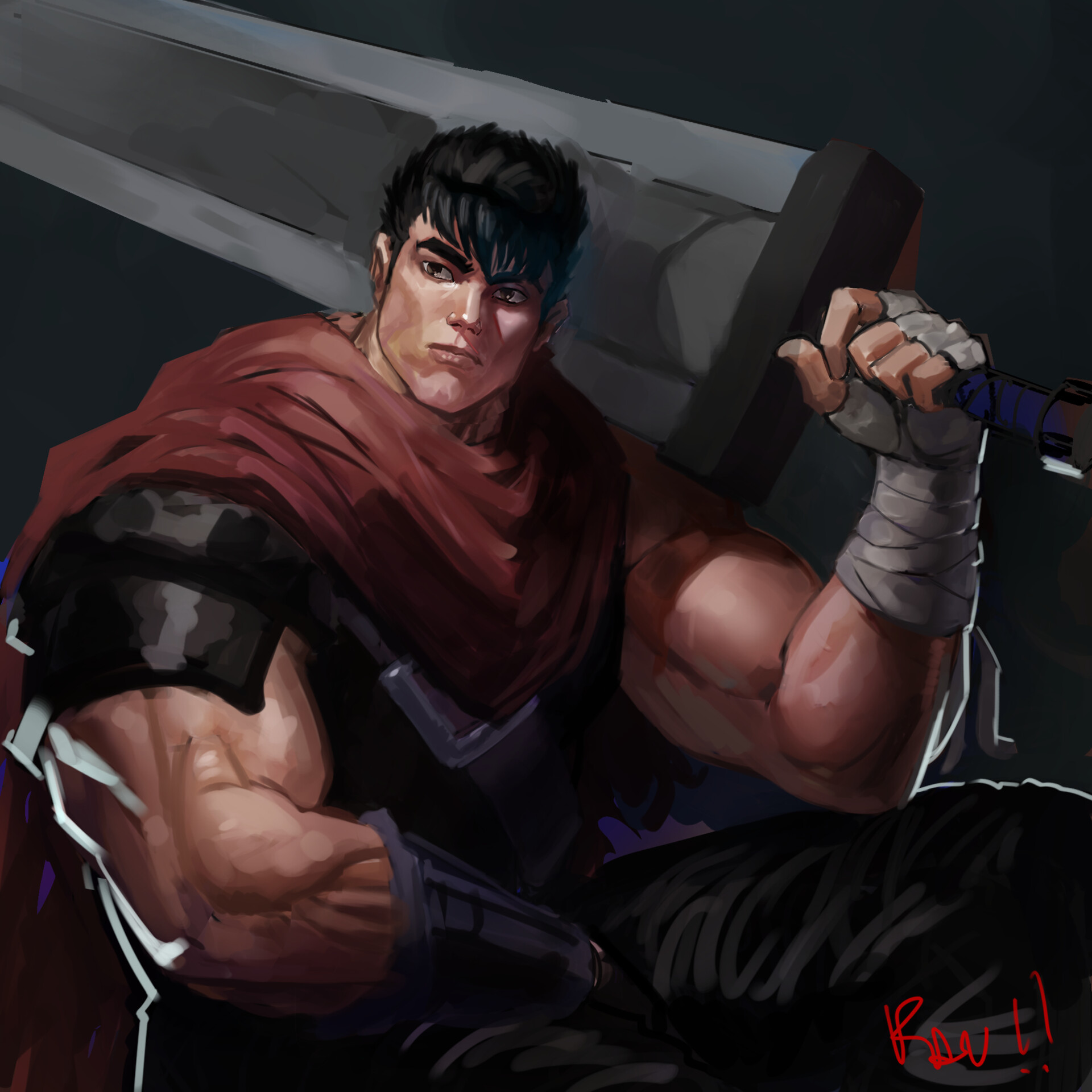 Artstation Guts Fanart