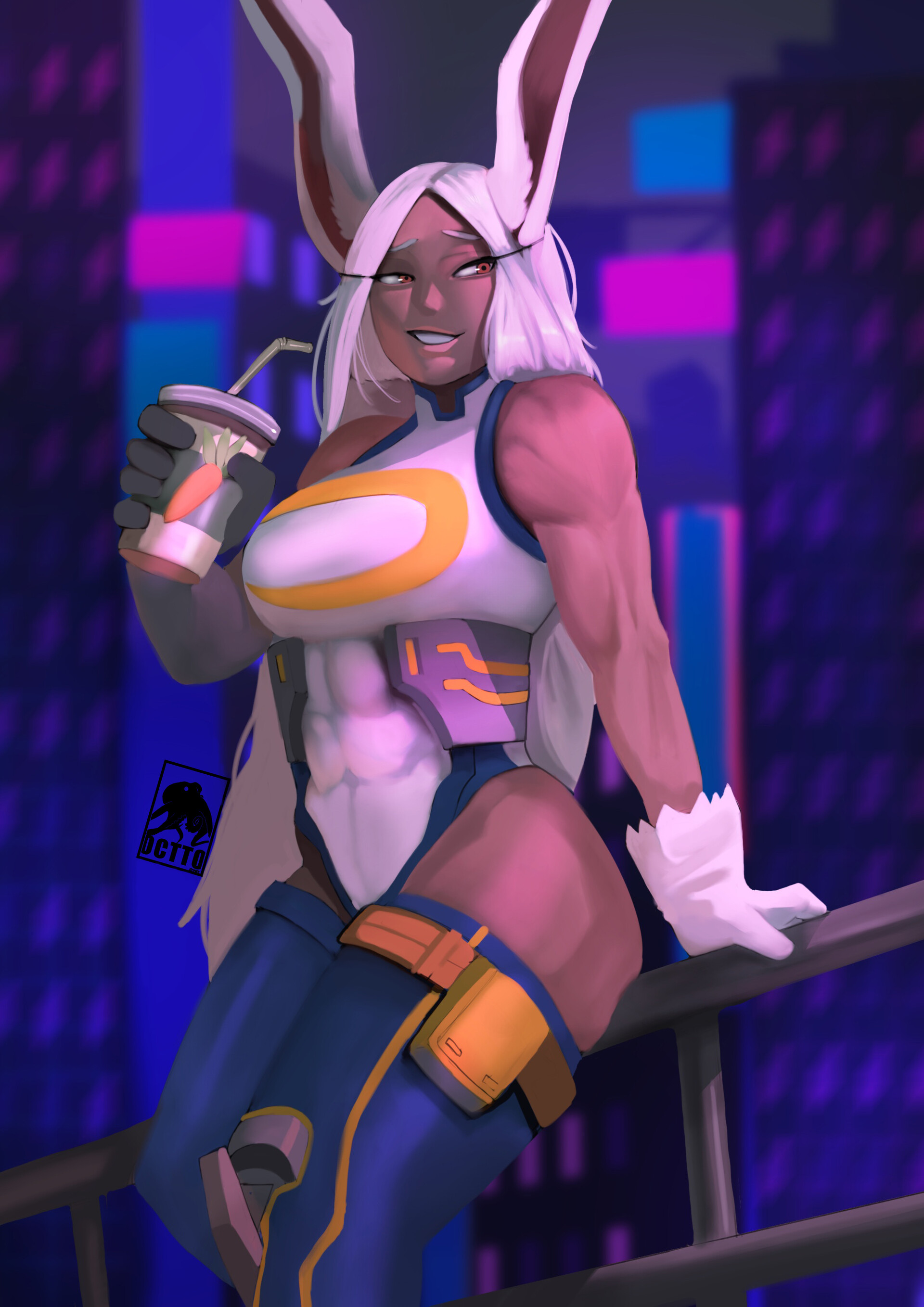 ArtStation - CyberBunny - OC - Commission