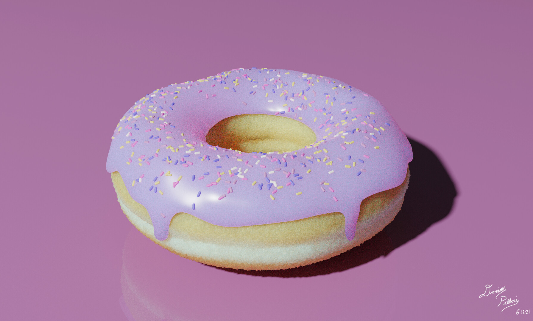 ArtStation - Standard Blender Donut