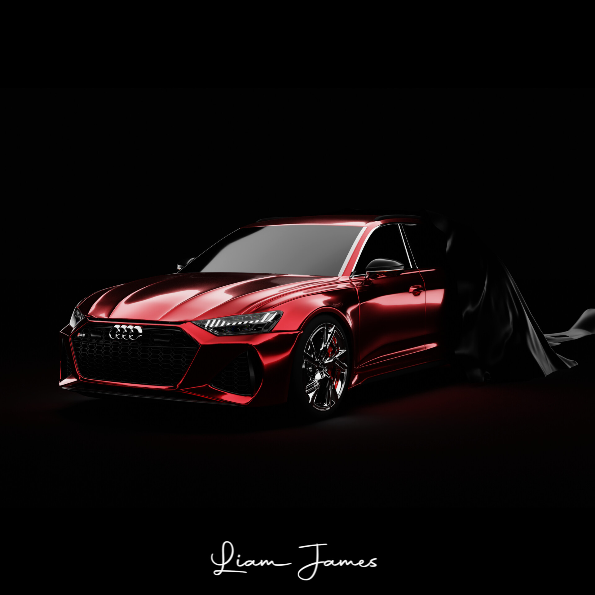 ArtStation - Audi Avant 4K Product Visualization Render Blender