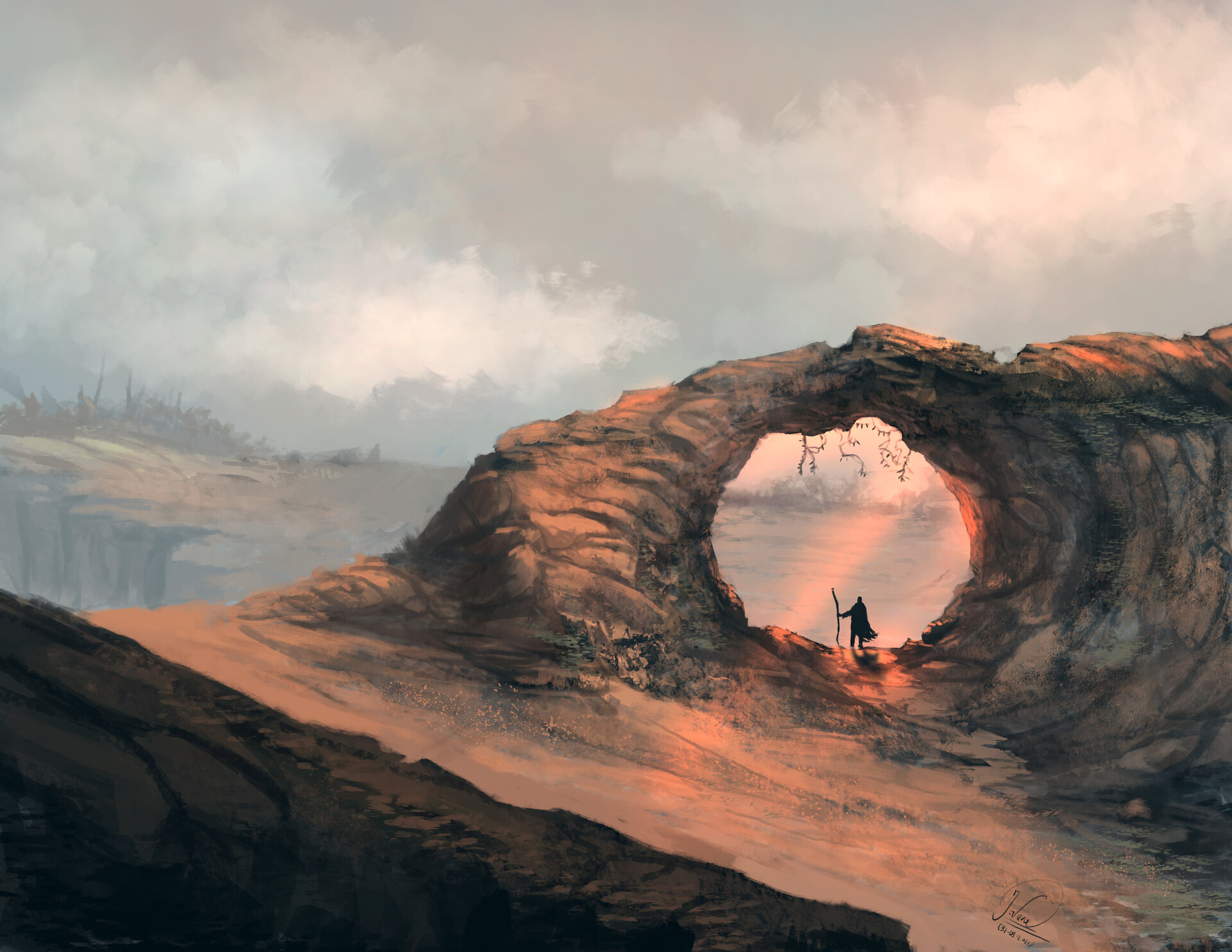 ArtStation - DESERT ENVIROMENT