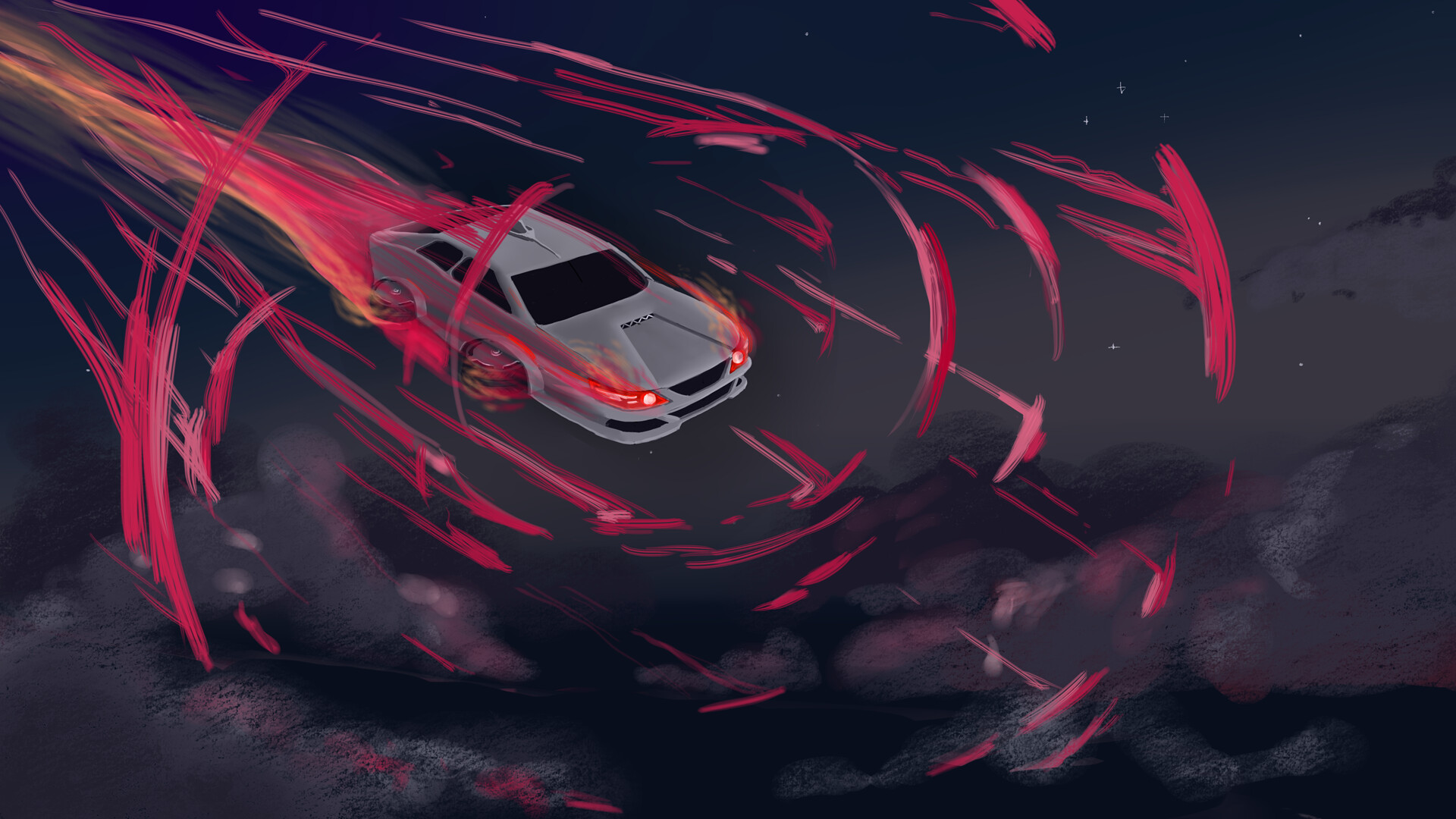 ArtStation - car in the sky