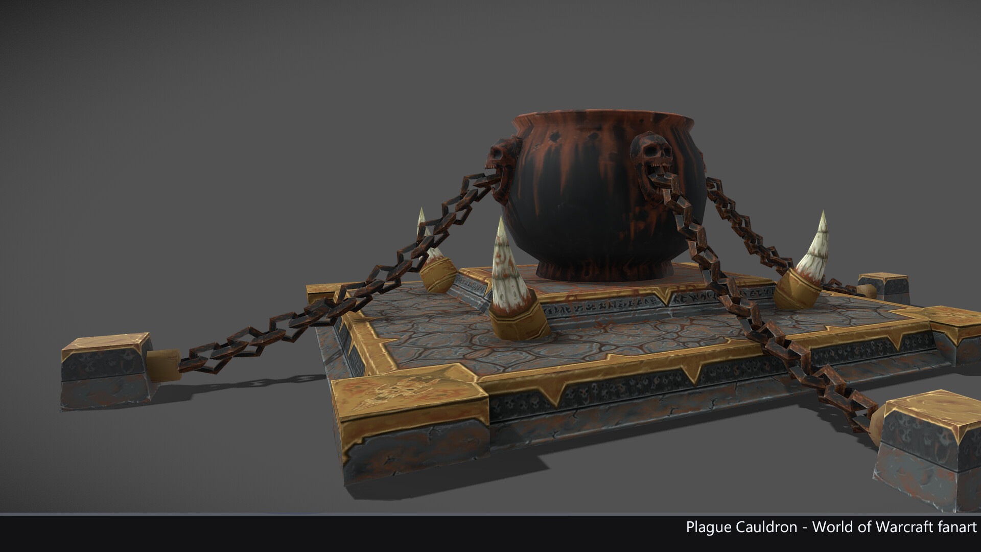 Jirair "Lars" Ruth - Plague Cauldron, World of Warcraft fanart.