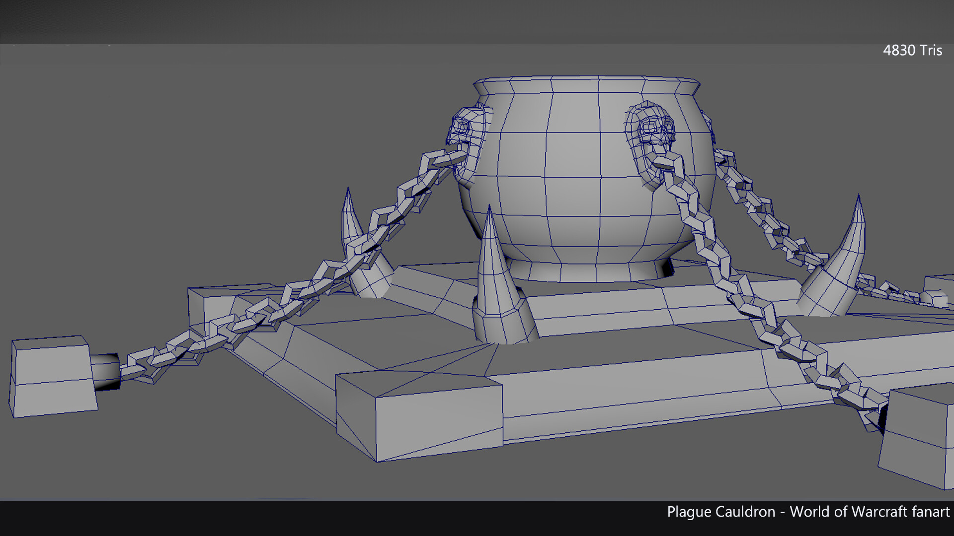 Jirair "Lars" Ruth - Plague Cauldron, World of Warcraft fanart.