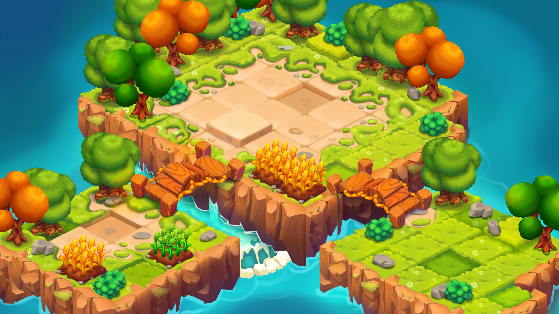 ArtStation - Location of the game in the farm genre