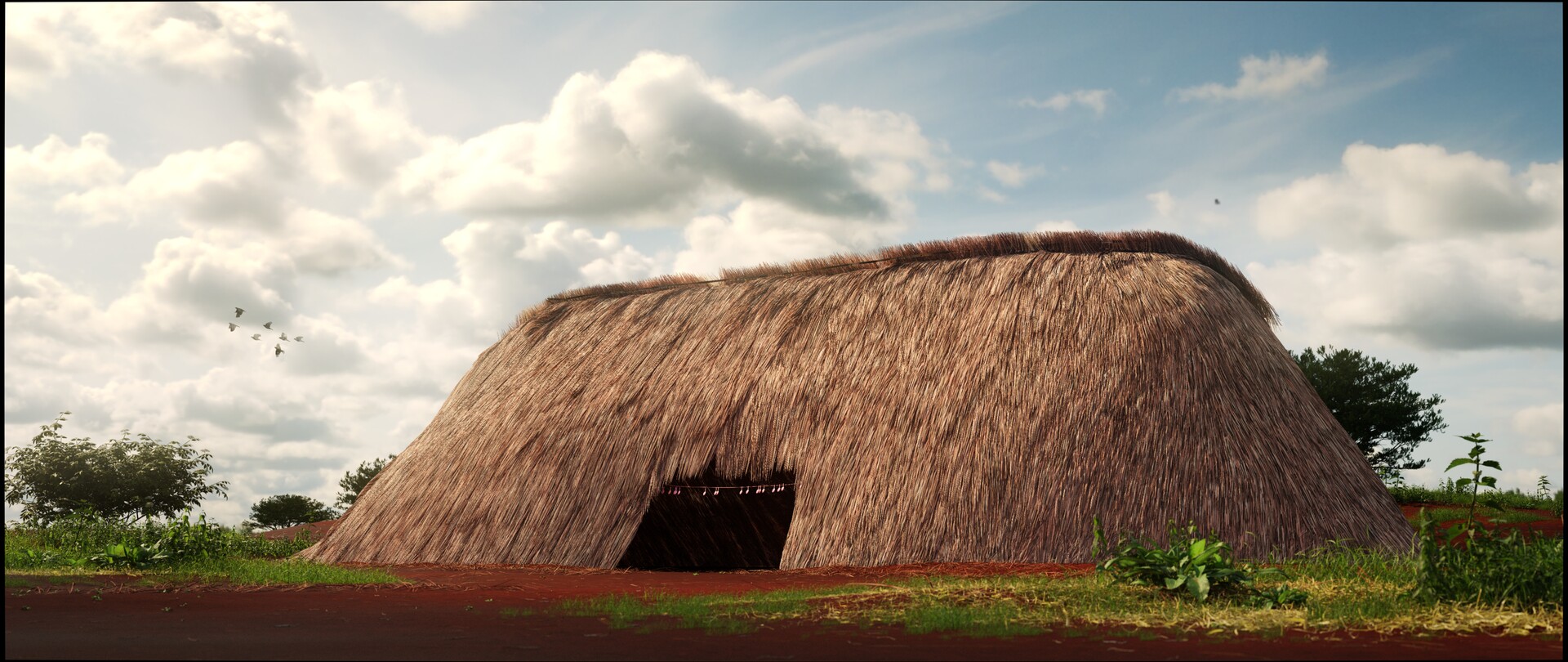 ArtStation - Oga Pysy - Ceremonial House