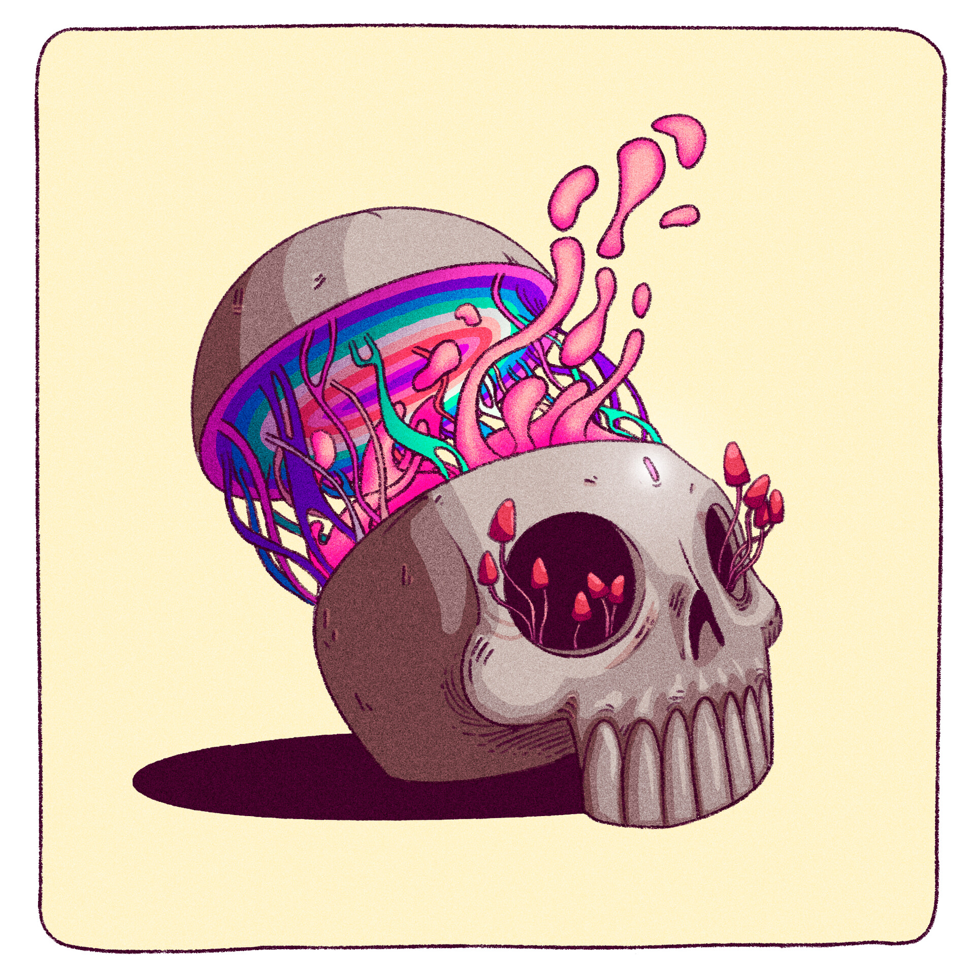 ArtStation - Mushroom cranium