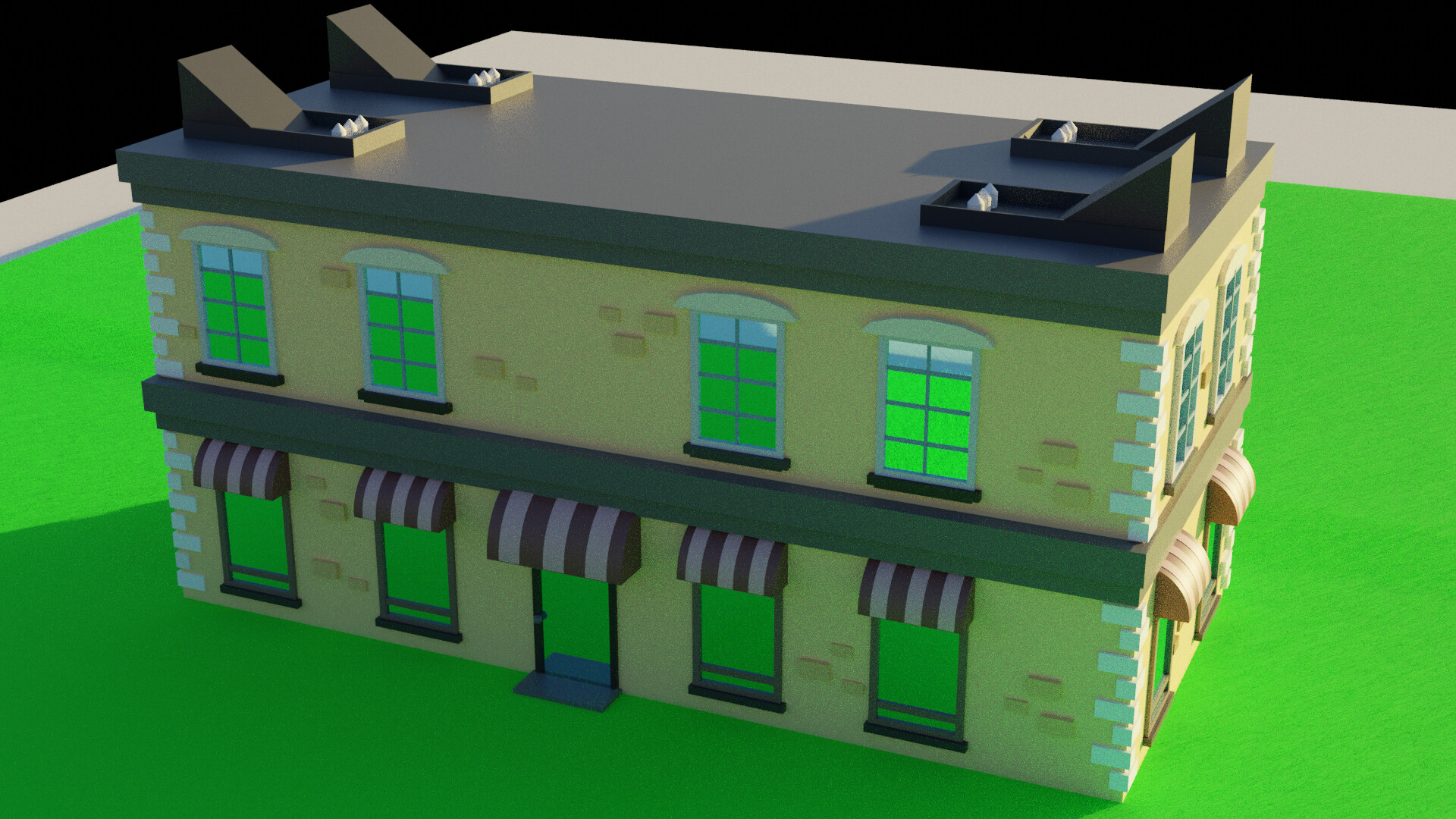 ArtStation - RESTAURANT Model