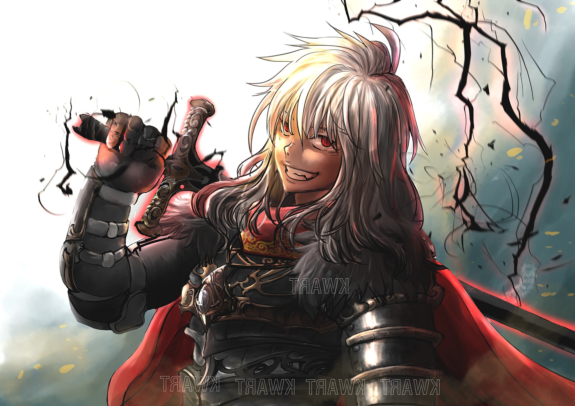 ArtStation - DARK KNIGHT [ORIGINAL CHARACTER]