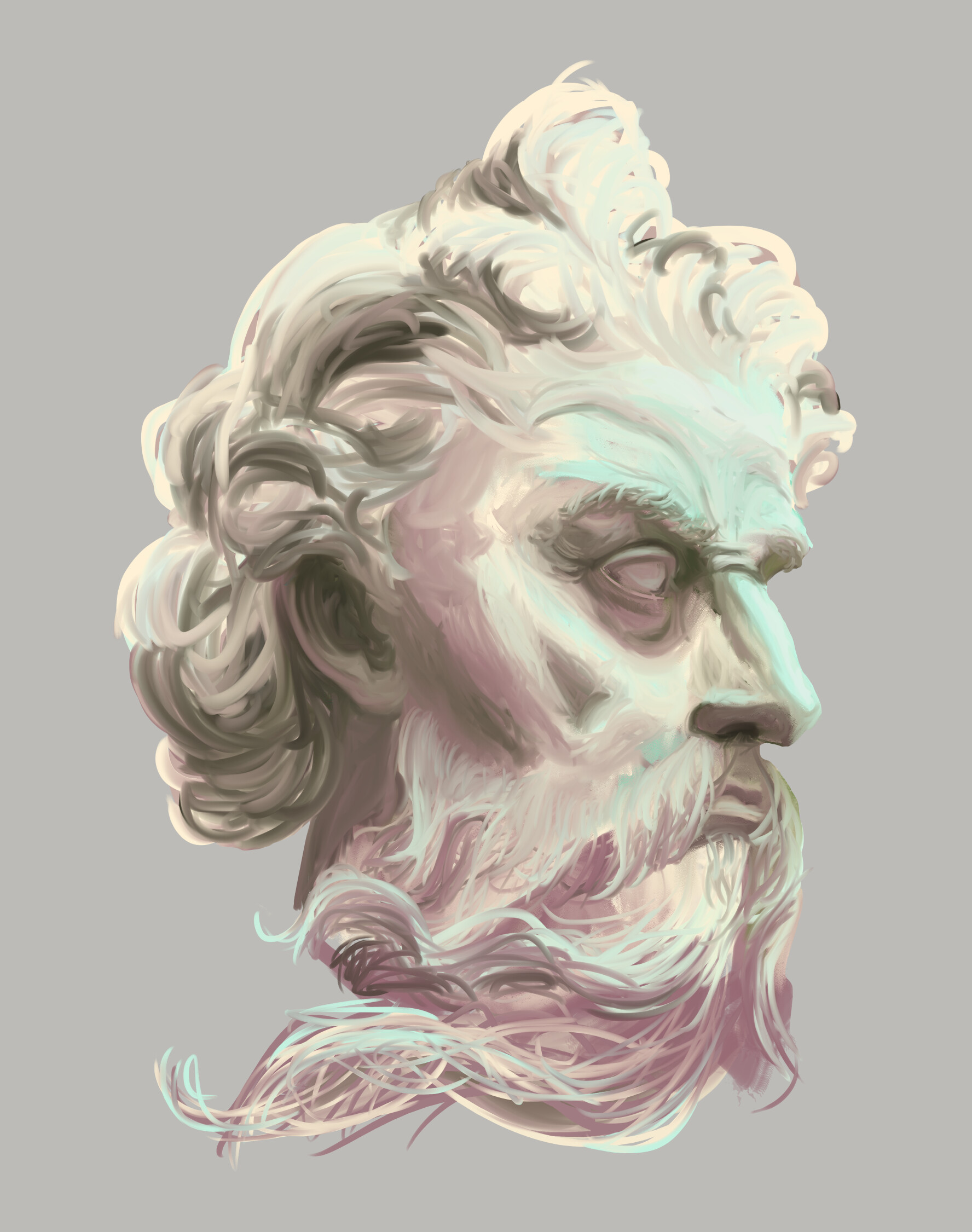 Vincent Medeiros - Greek statue study