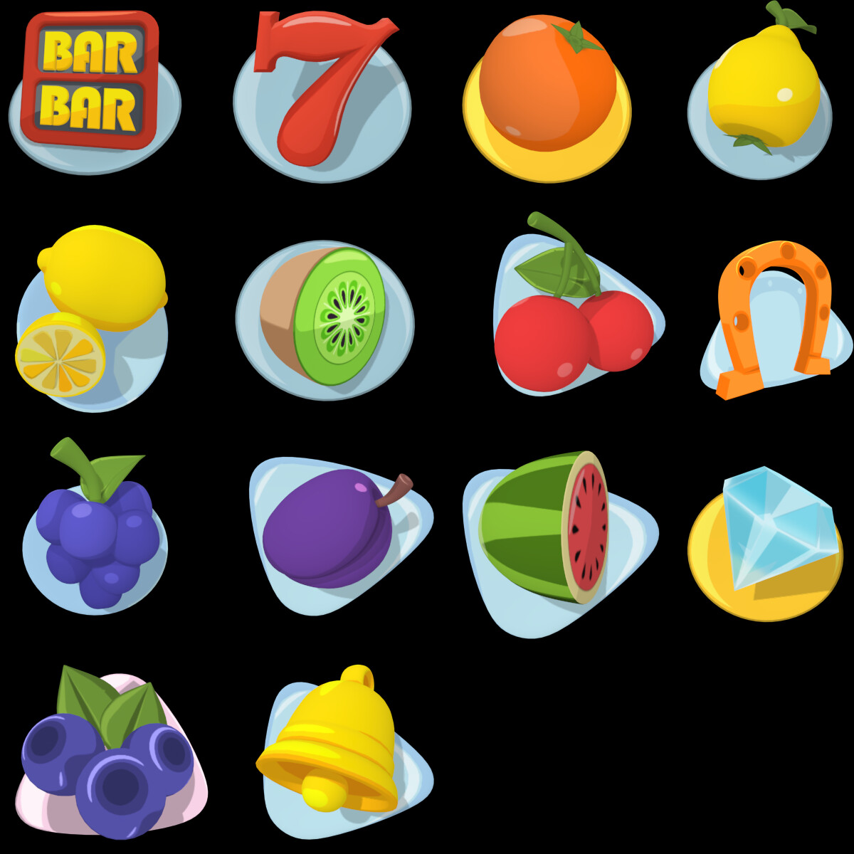 ArtStation - Fruit_ICON