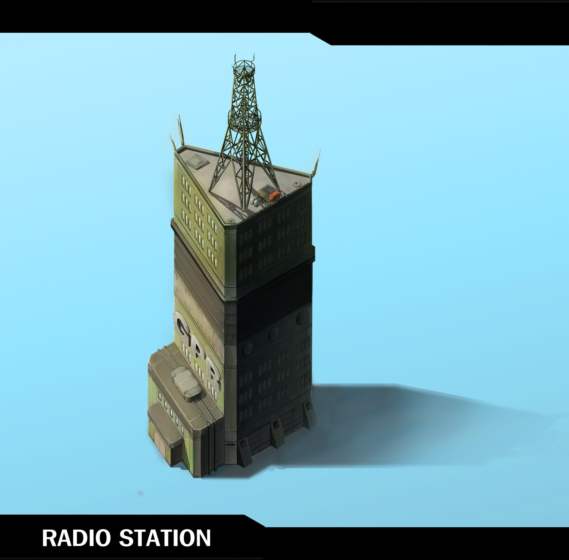 ArtStation - Radio Station