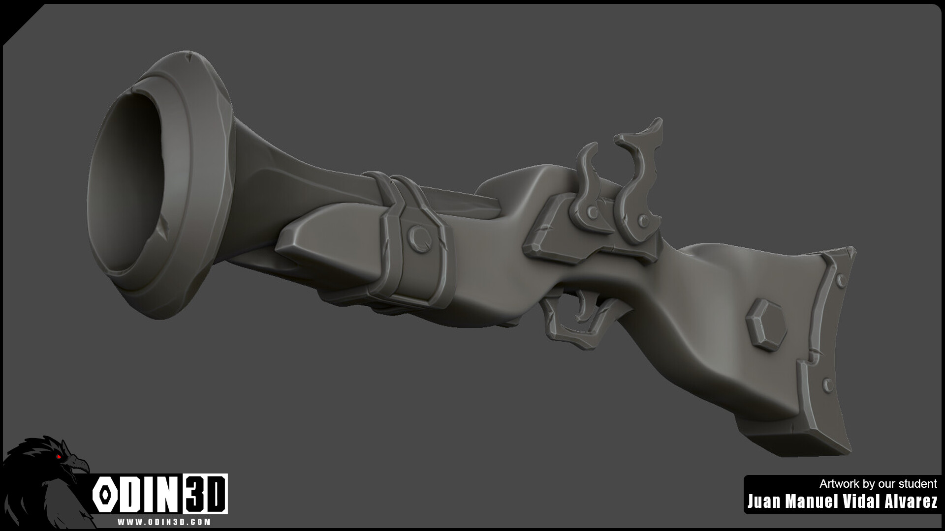 Odin3D Students - O3D | BLUNDERBUSS | JUAN MANUEL VIDAL ALVAREZ