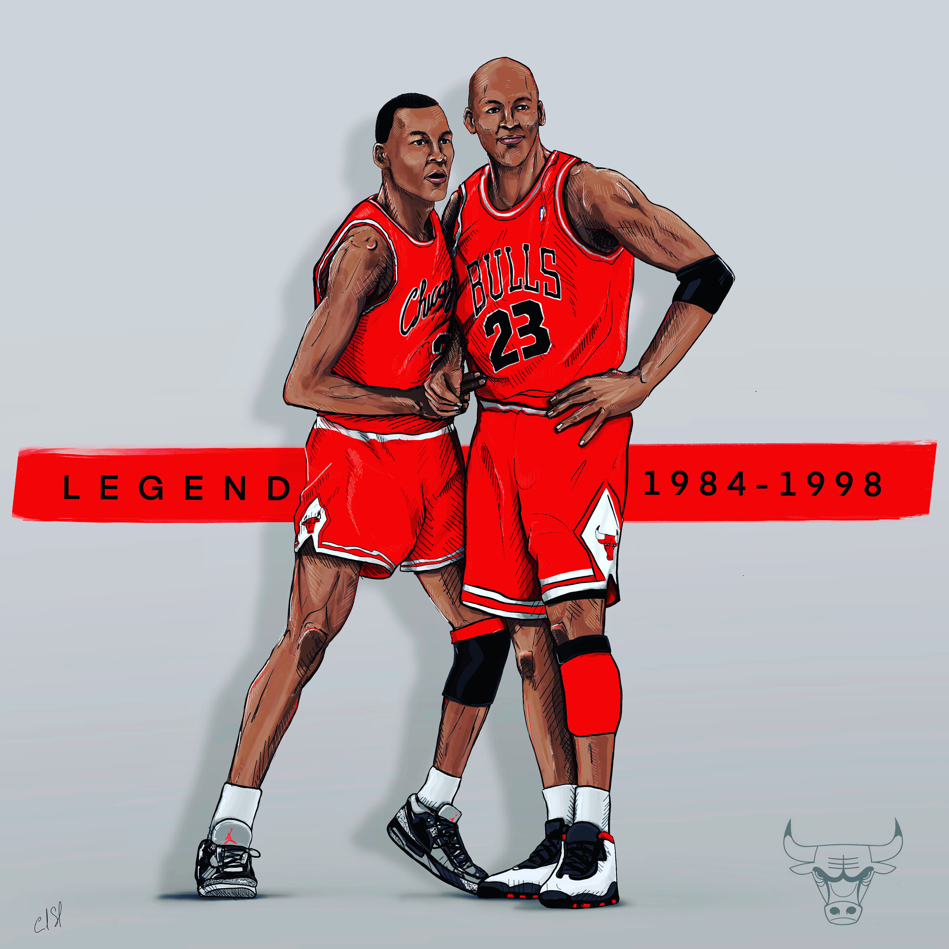 ArtStation - michael/jordan/illustrtion/legend