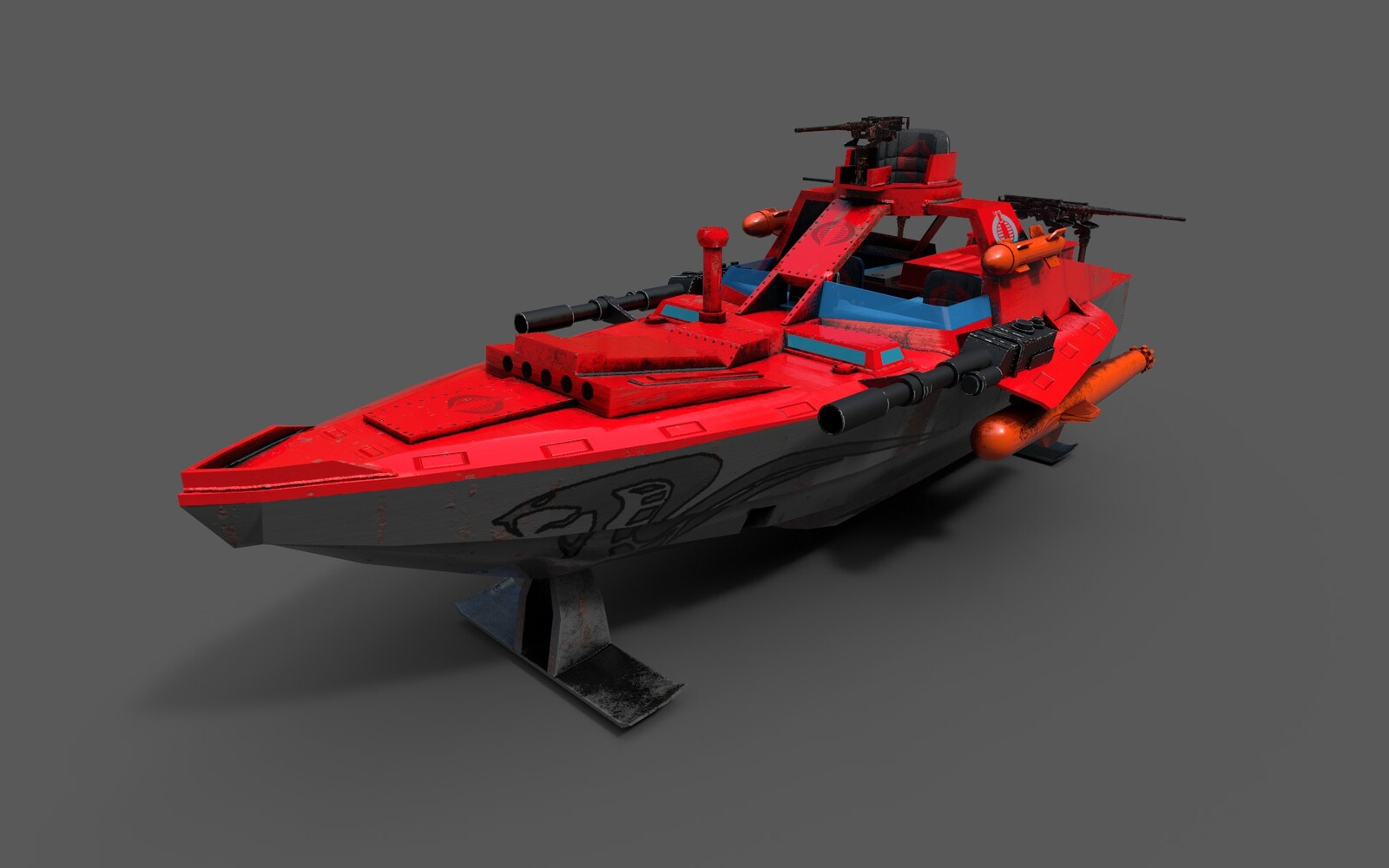 Christopher Holmes - GI Joe Cobra Moray Hydrofoil