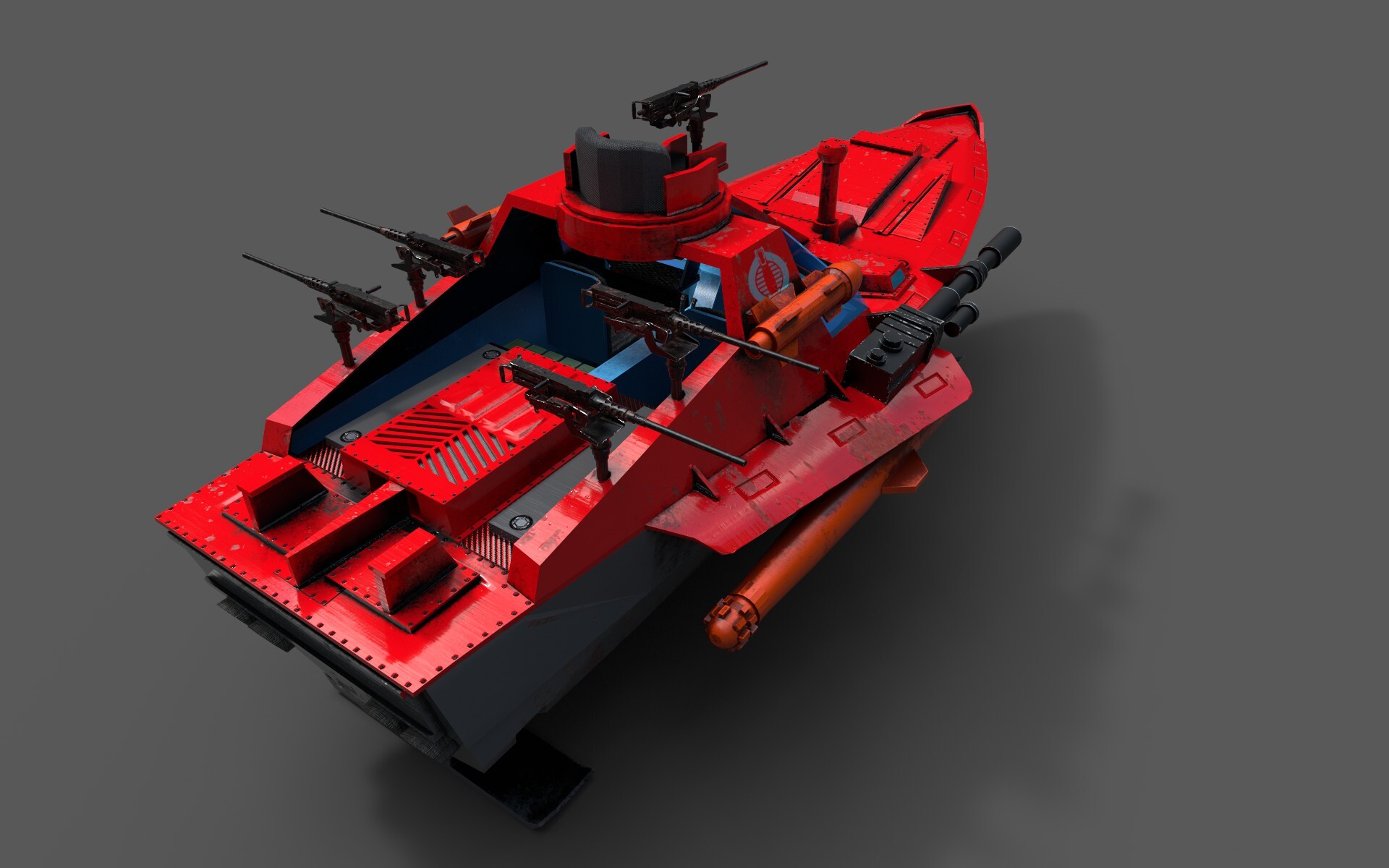 Christopher Holmes - GI Joe Cobra Moray Hydrofoil