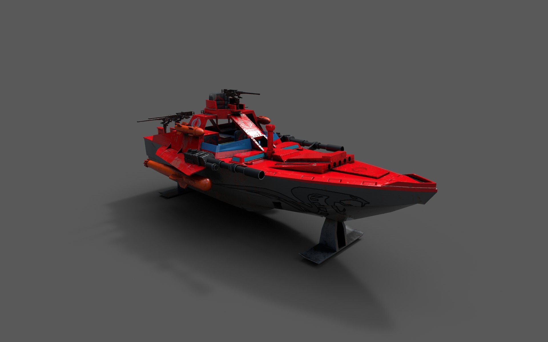 Christopher Holmes - GI Joe Cobra Moray Hydrofoil