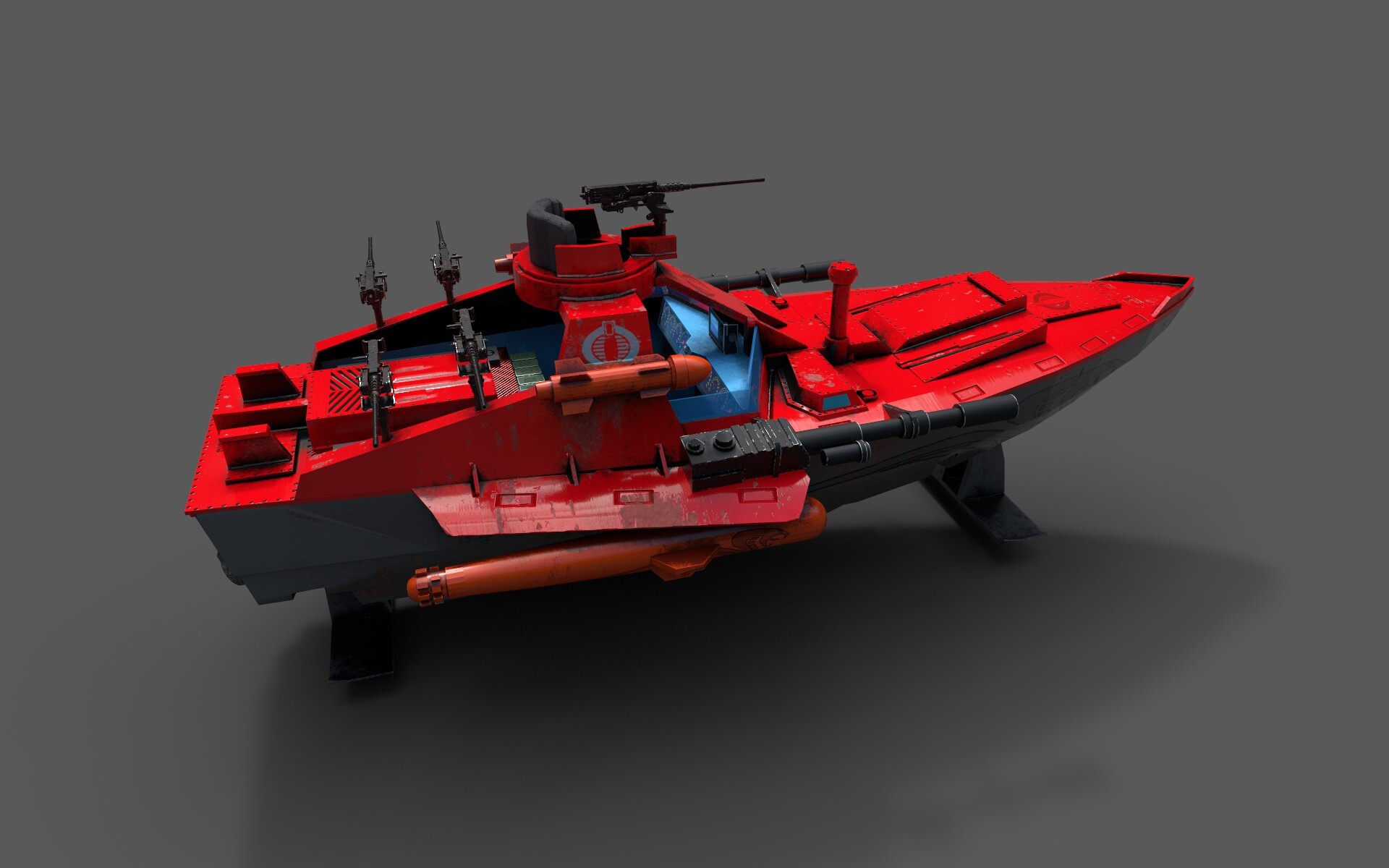 Christopher Holmes - GI Joe Cobra Moray Hydrofoil