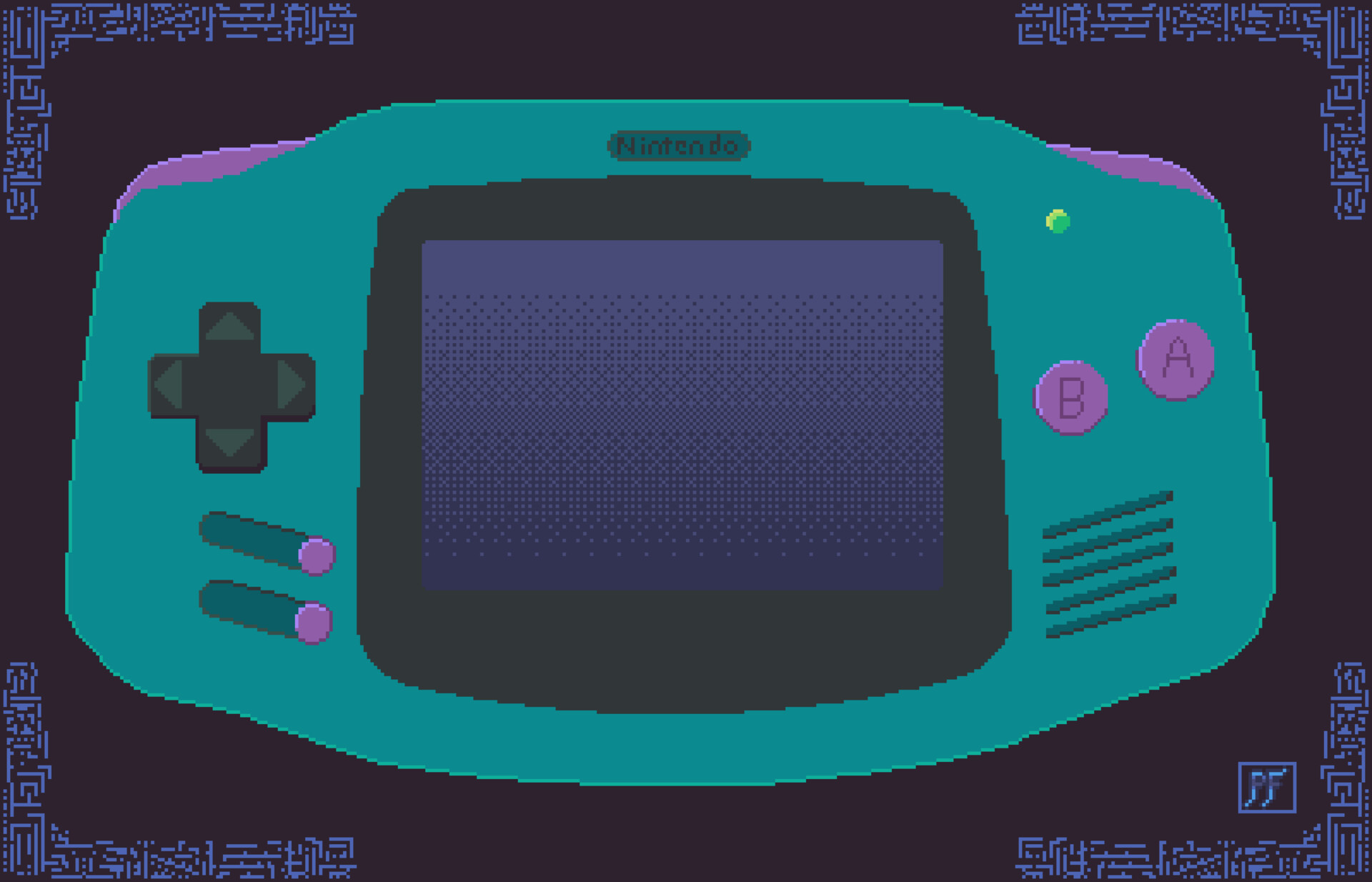 ArtStation - Gameboy Advanced