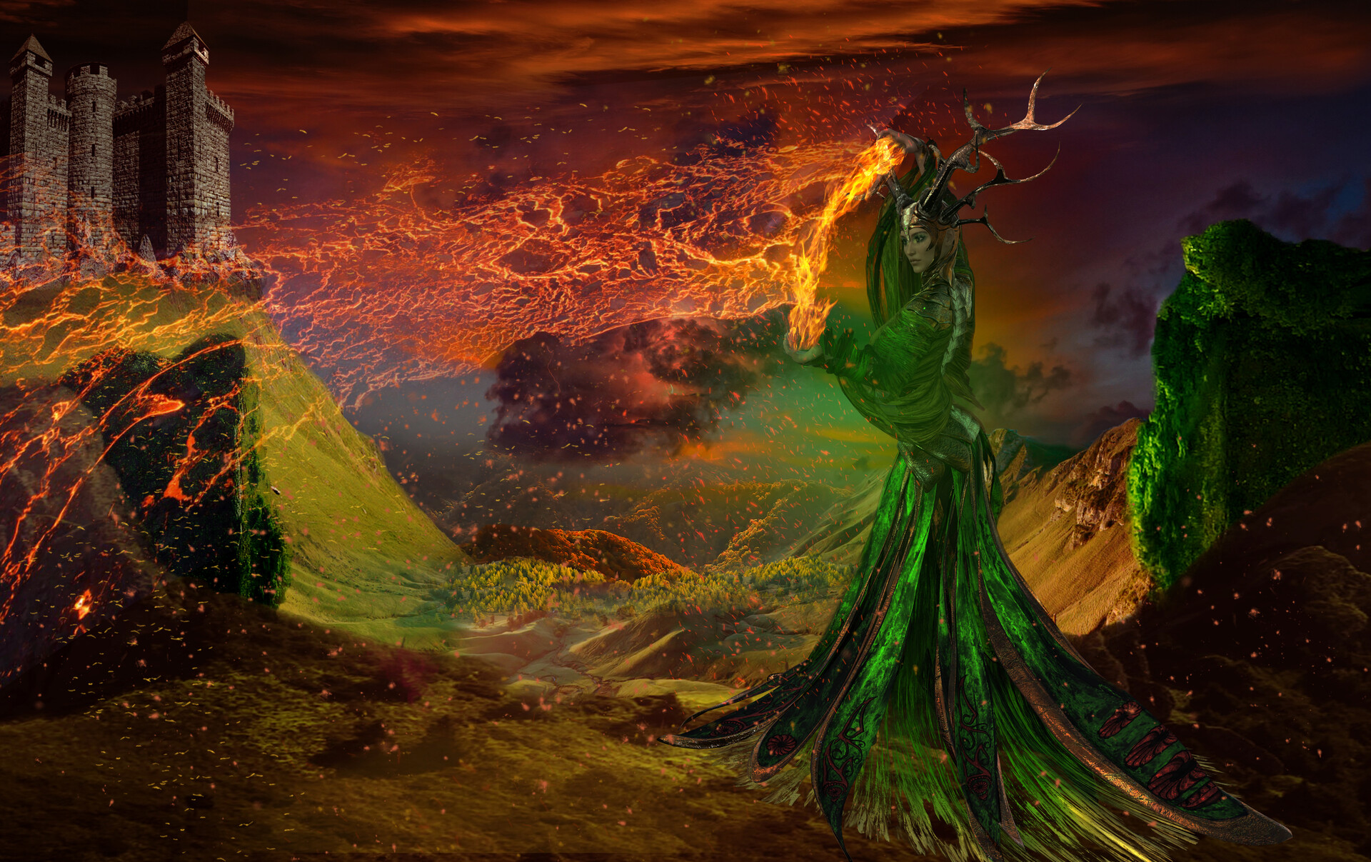 ArtStation - Practicing magic