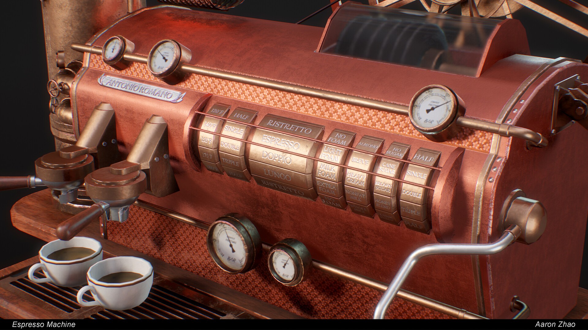 Aaron Zhao - Espresso Machine