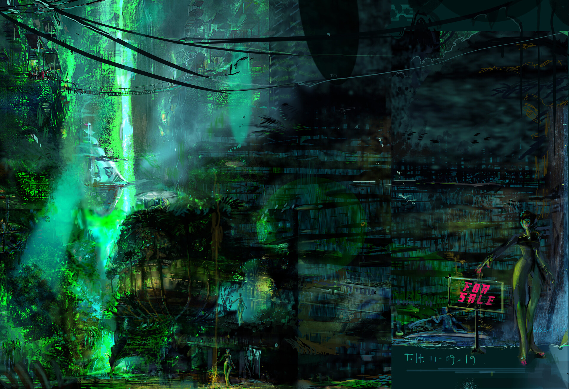 ArtStation - Jungle Theme Park Property.