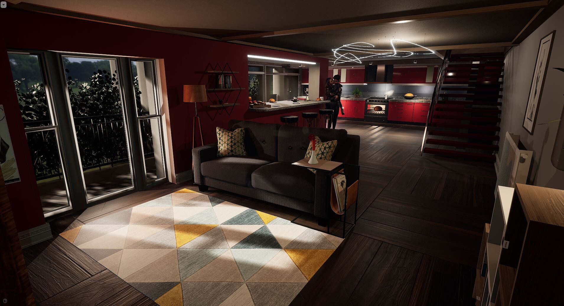 ArtStation - Interior game environment.