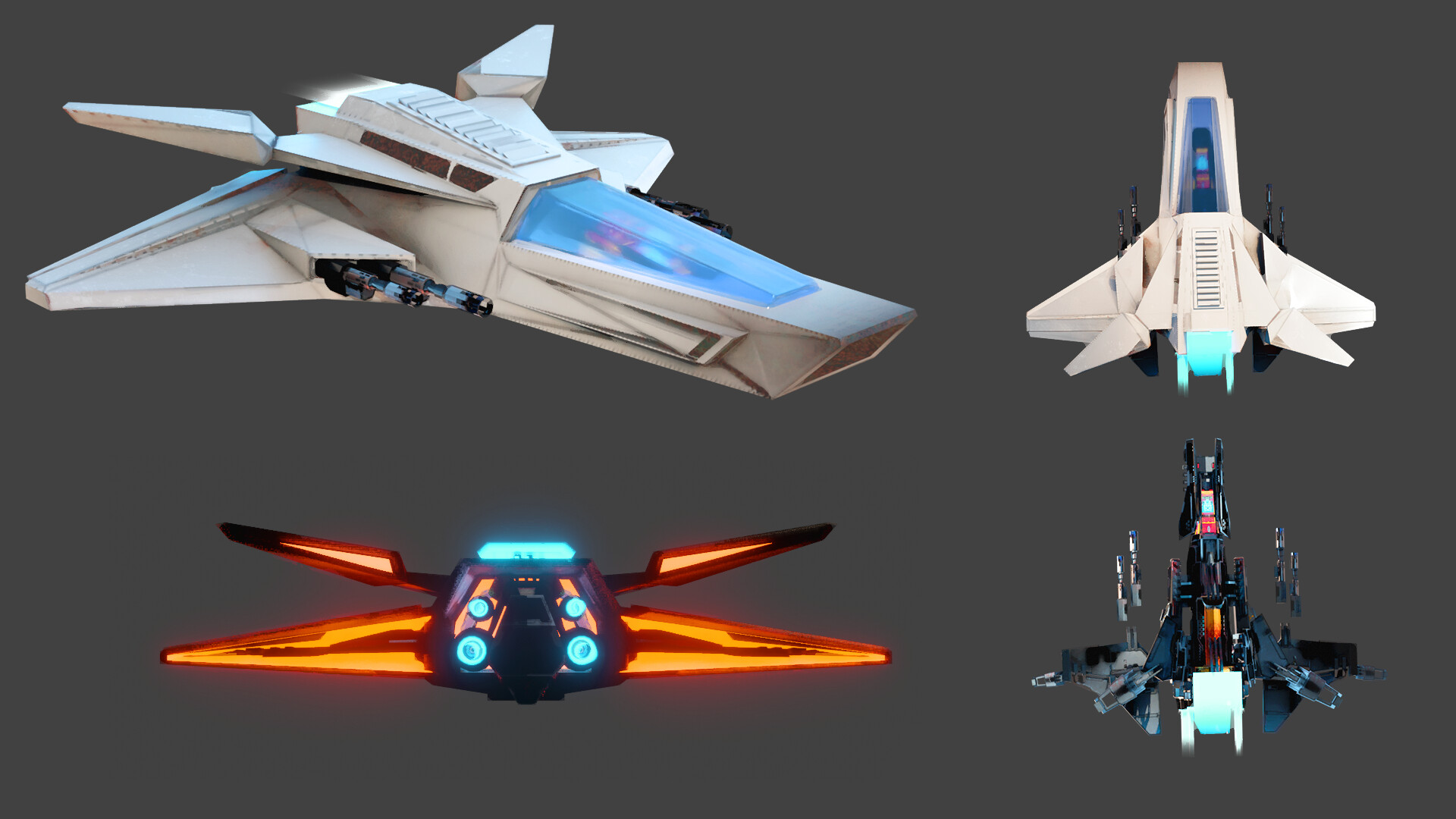 ArtStation - Sci-fi Ship