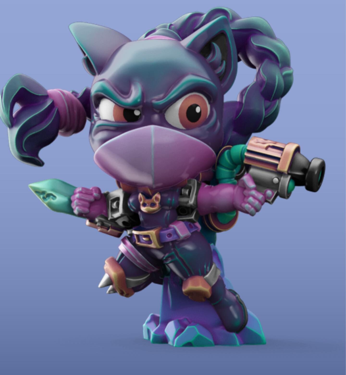 ColorMinis Studio - Capsule Chibi mini colored in 3D coloring book app ...