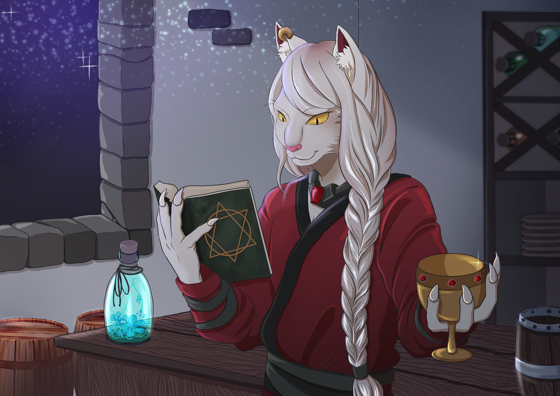 ArtStation - furry mage