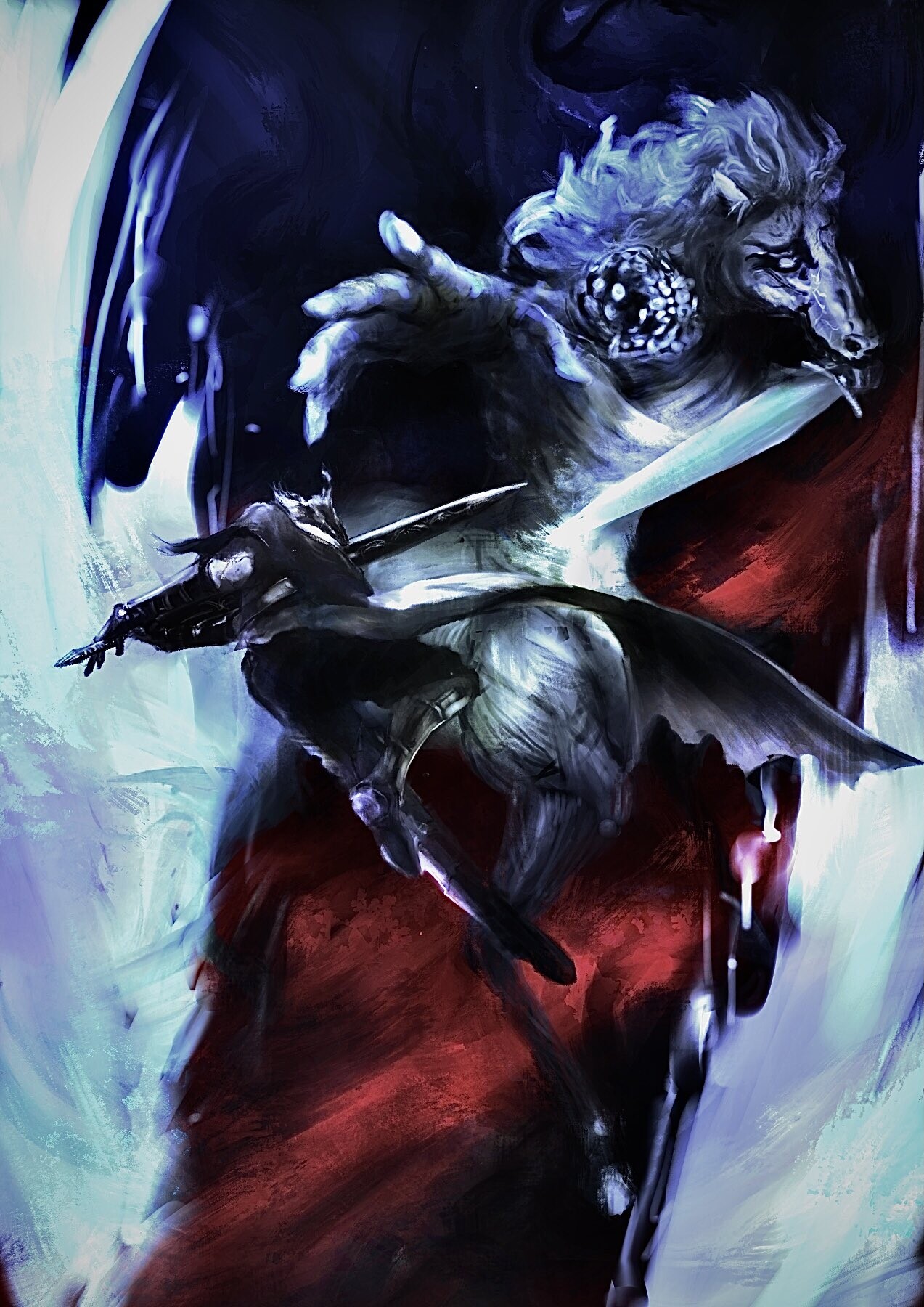 ArtStation - Ludwig, The Holy Blade - Bloodborne Bosses 18